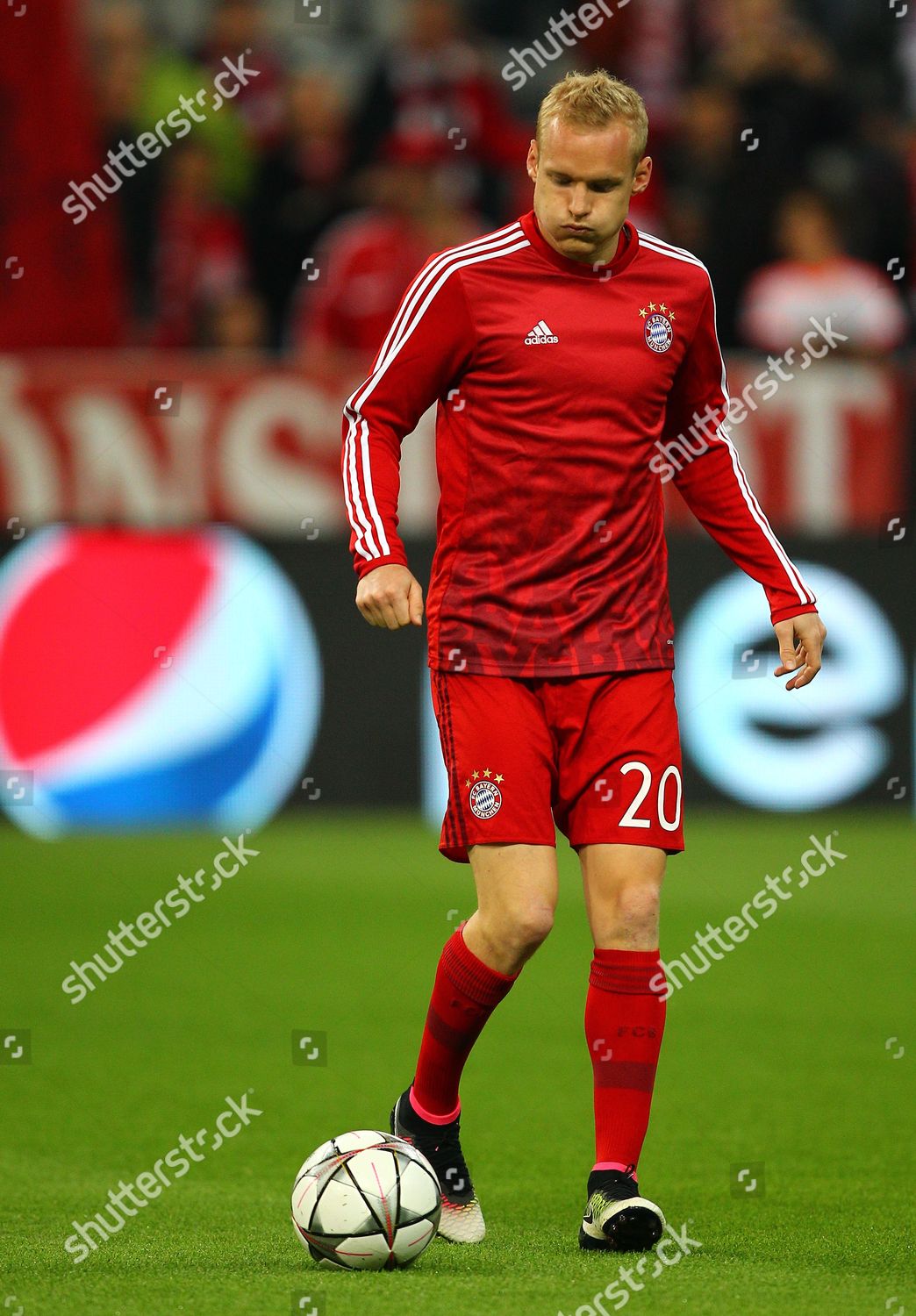 Sebastian Rode Bayern Munich During Champions Editorial Stock Photo ...