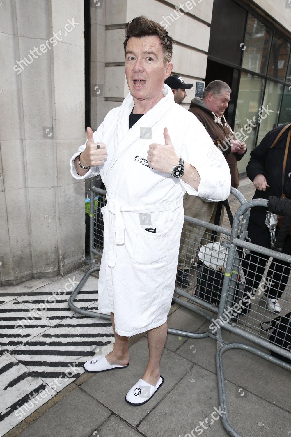 Rick Astley Studios Bbc Radio 2 Editorial Stock Photo - Stock Image ...