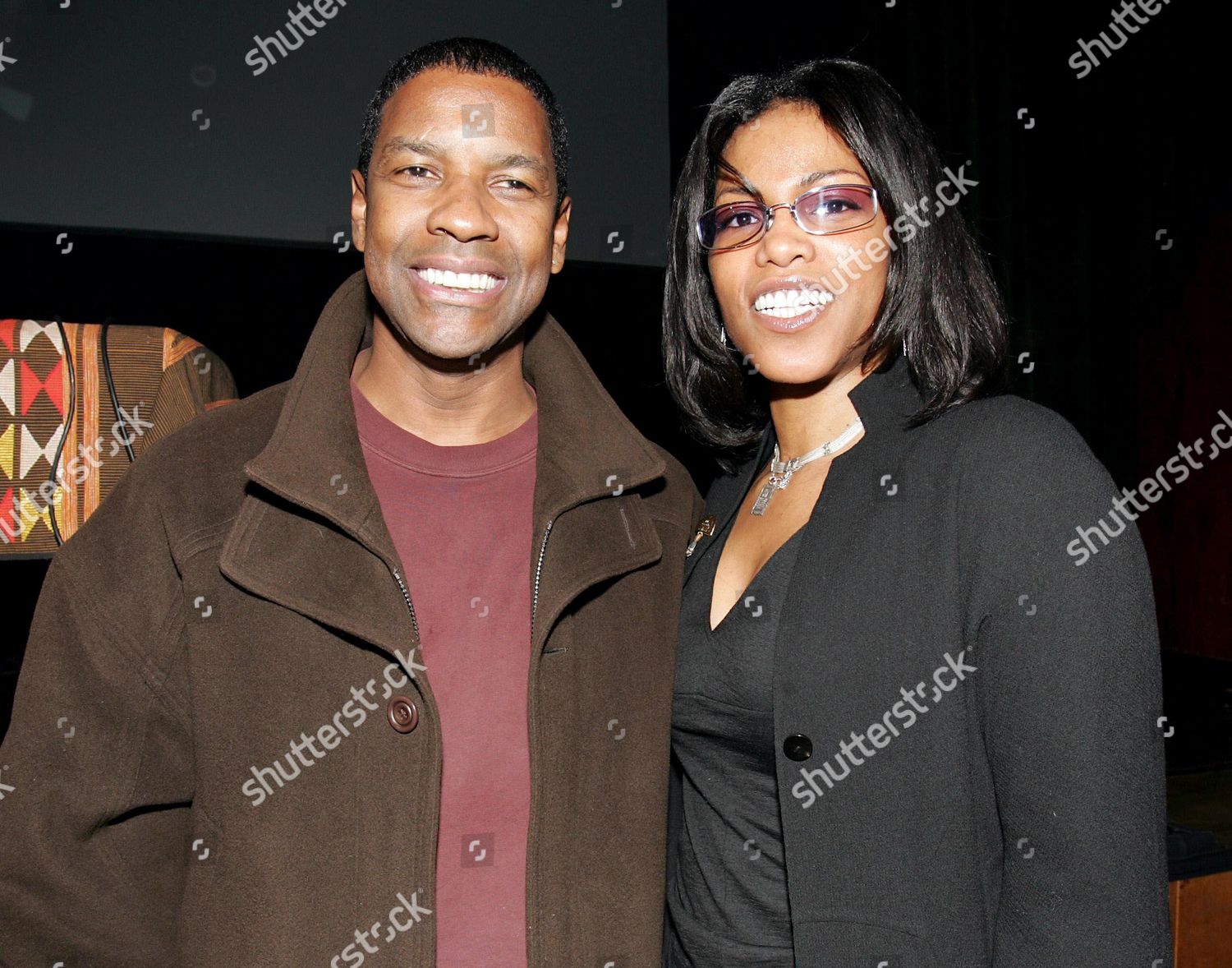 Denzel Washington Ilyasah Shabazz Editorial Stock Photo - Stock Image ...