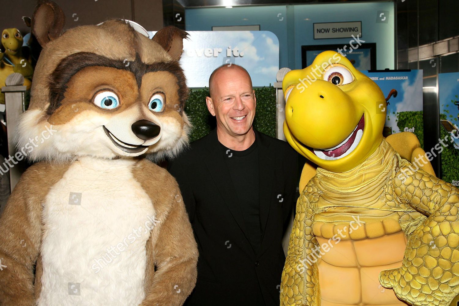 Rj Raccoon Bruce Willis Verne Turtle Editorial Stock Photo - Stock ...