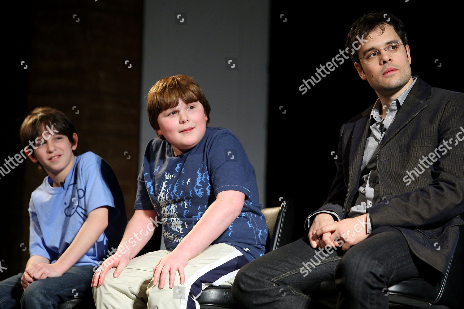 Zachary Gordon Robert Capron Thor Freudenthal Editorial Stock Photo ...