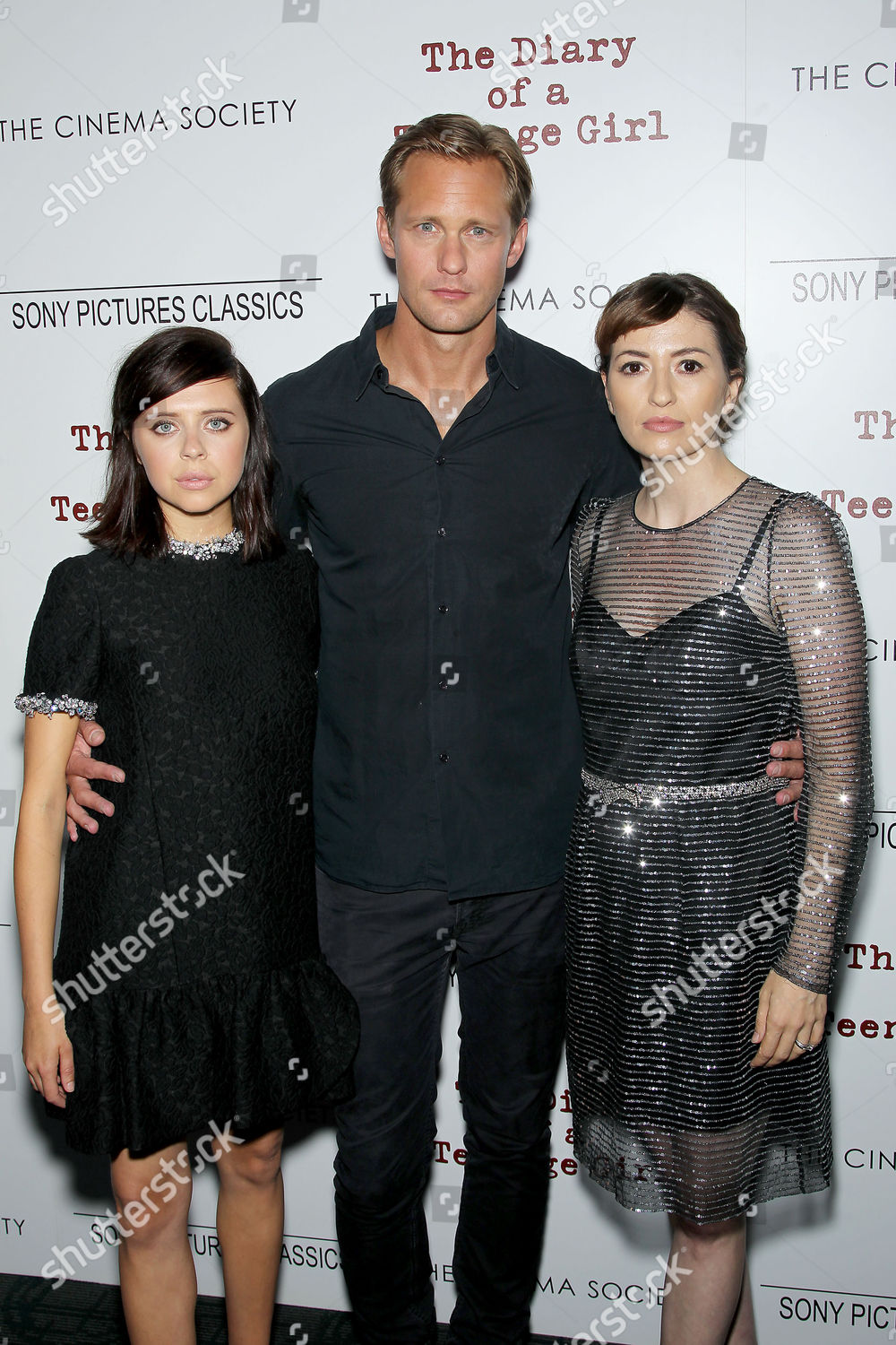 Bel Powley Alexander Skarsgard Marielle Heller Editorial Stock Photo ...