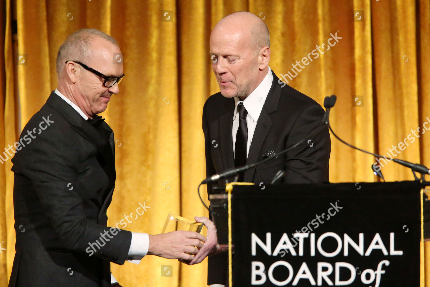 Michael Keaton Bruce Willis Editorial Stock Photo - Stock Image ...
