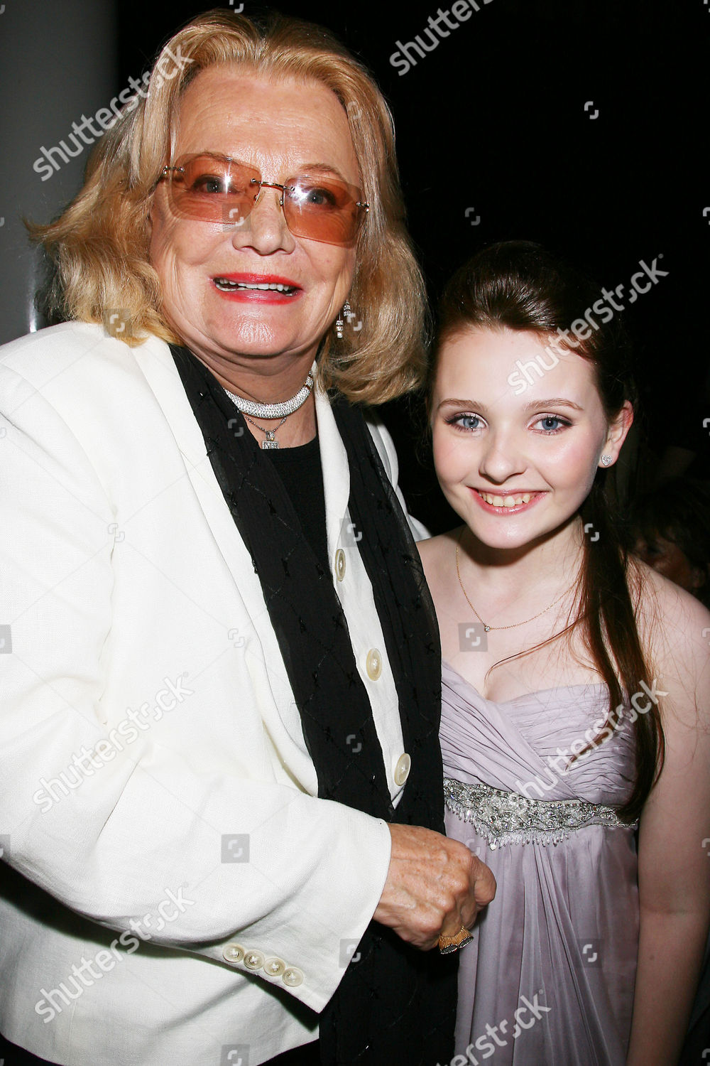 Gina Rowlands Abigail Breslin Editorial Stock Photo - Stock Image ...