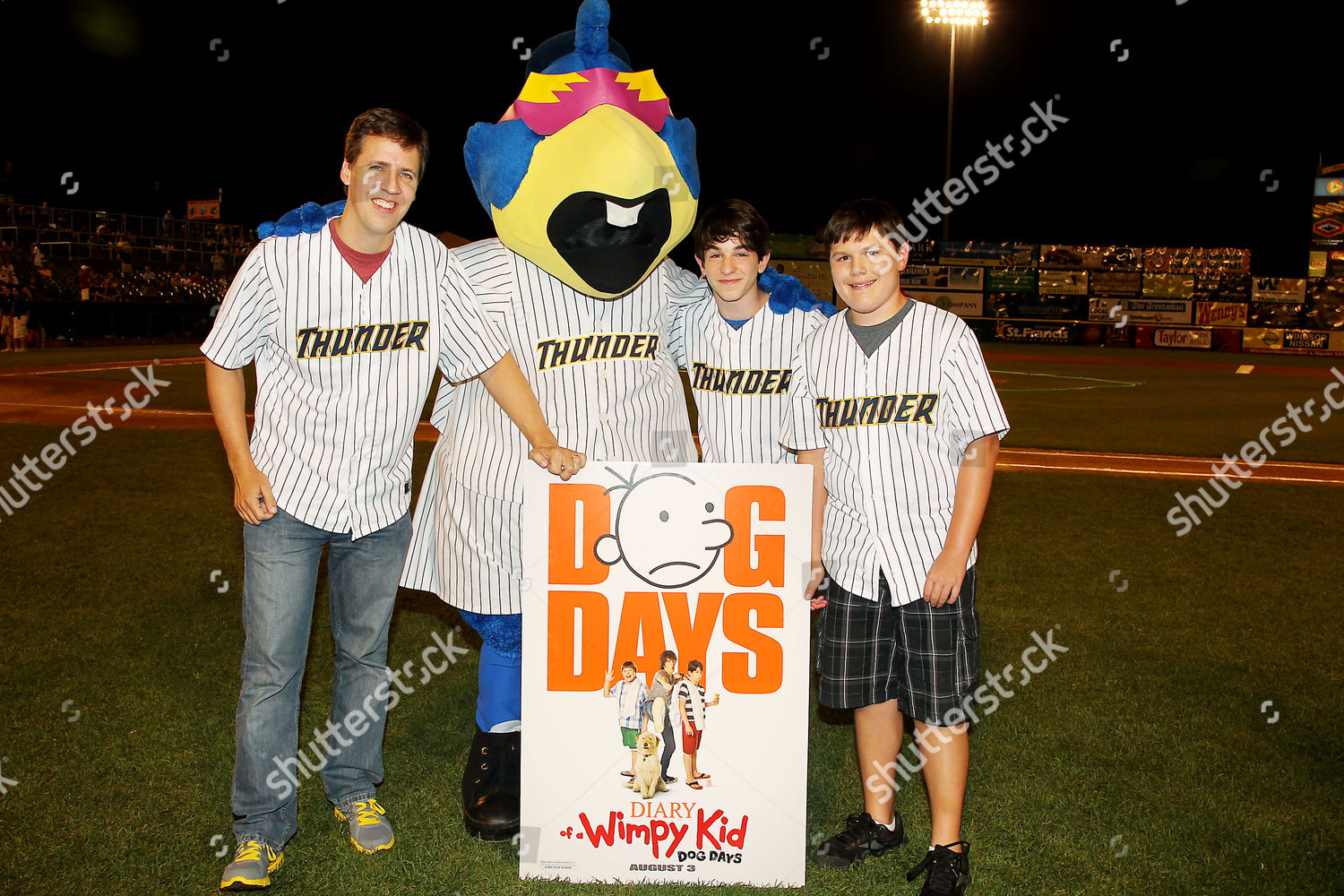 Jeff Kinney Zachary Gordon Robert Capron Editorial Stock Photo - Stock ...