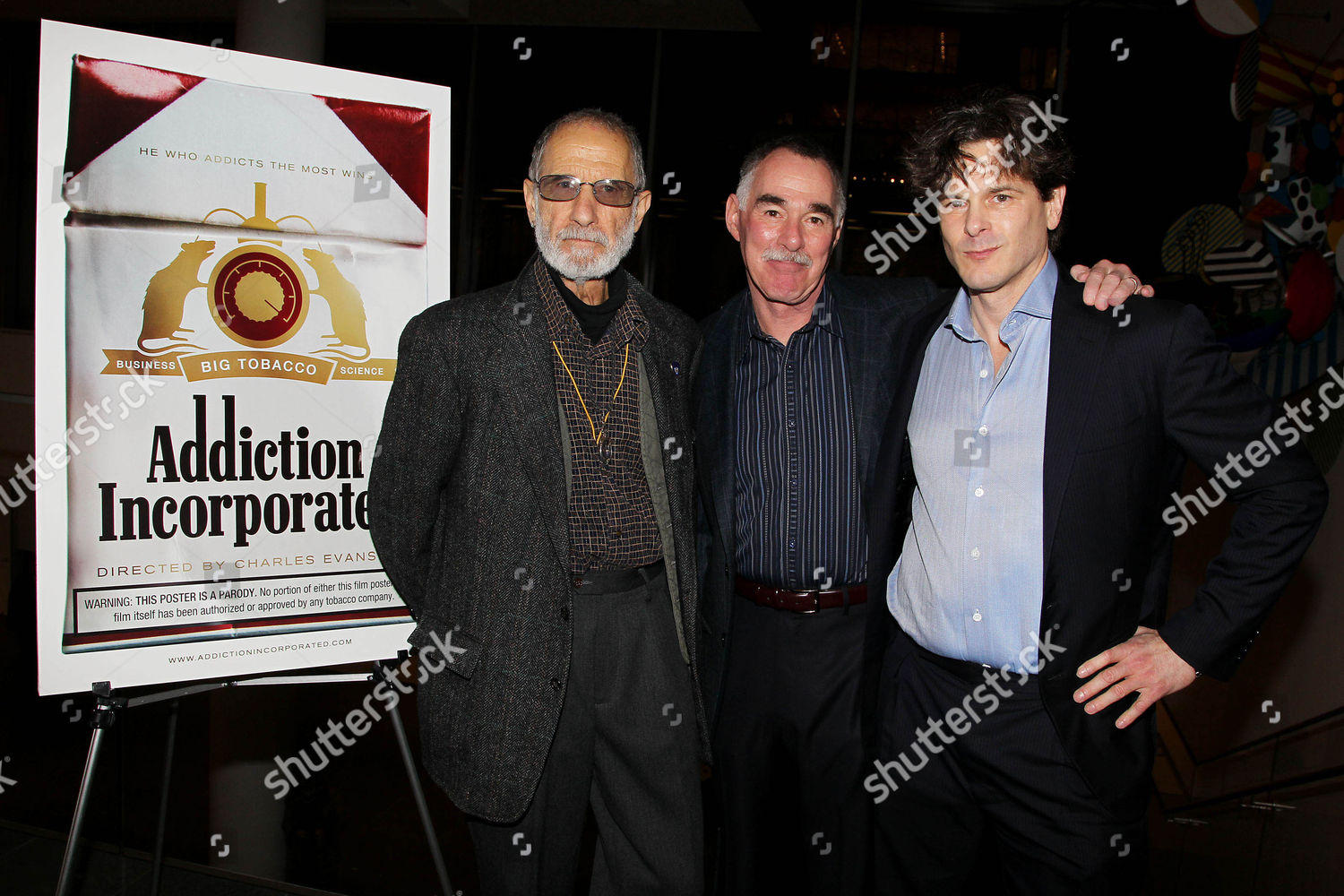 Frank Serpico Victor Denoble Charles Evans Editorial Stock Photo ...