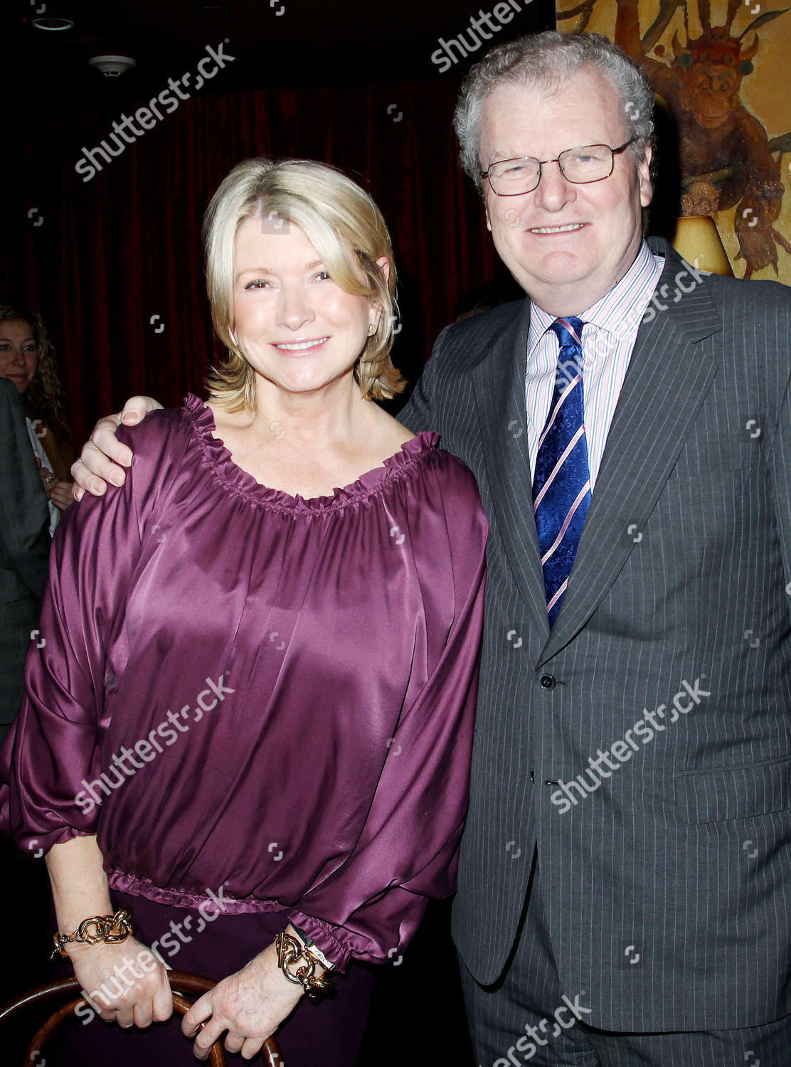 Martha Stewart Sir Howard Stringer Editorial Stock Photo - Stock Image ...