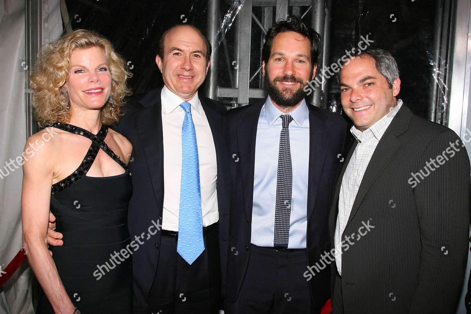 Debbie Dauman Philippe Dauman Paul Rudd Editorial Stock Photo - Stock ...