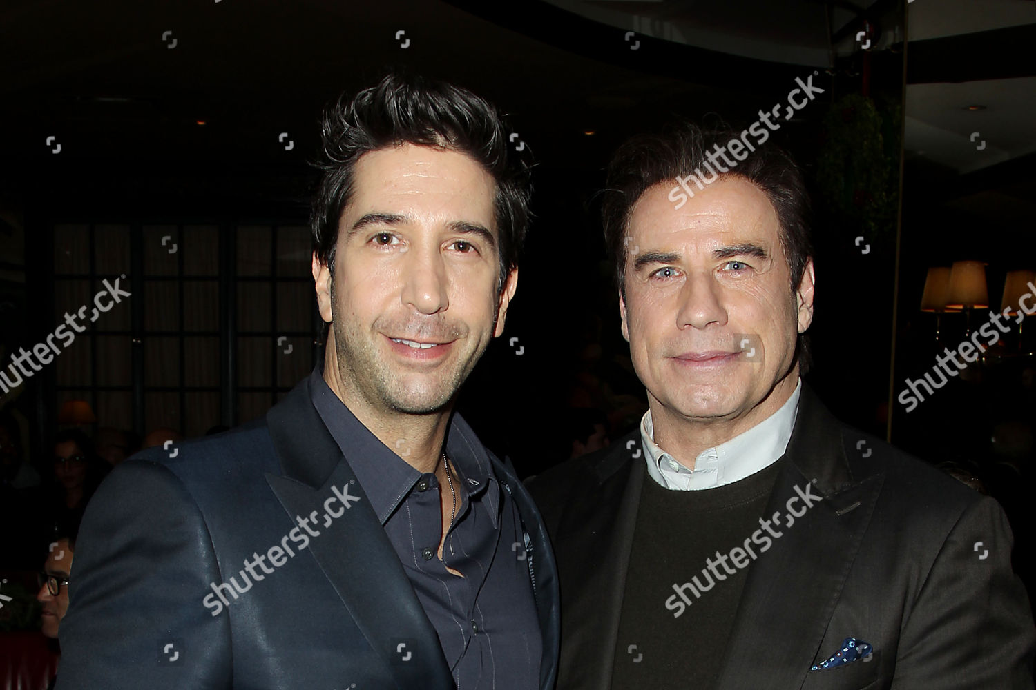 David Schwimmer John Travolta Editorial Stock Photo - Stock Image ...