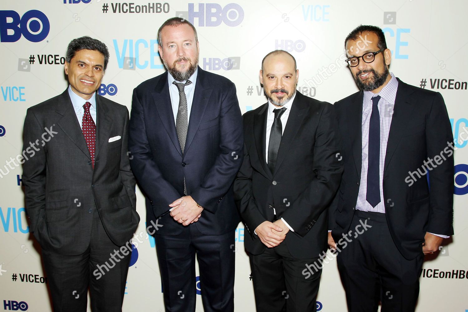 Fareed Zakaria Shane Smith Eddy Moretti Editorial Stock Photo - Stock ...