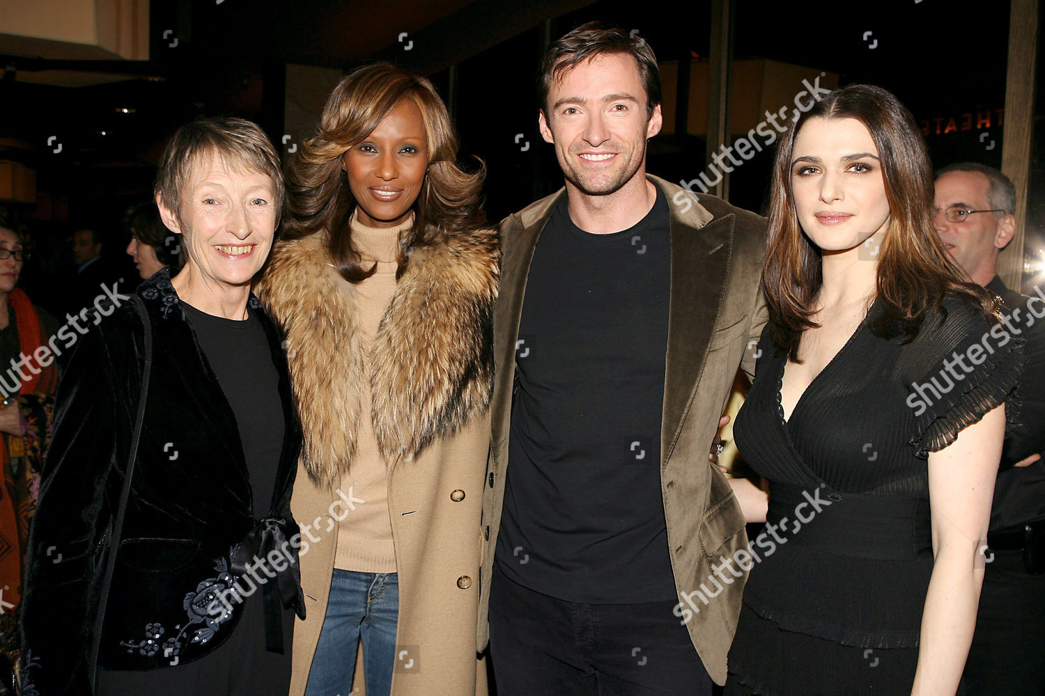 Iman Hugh Jackman Mother Grace Rachel Editorial Stock Photo - Stock ...