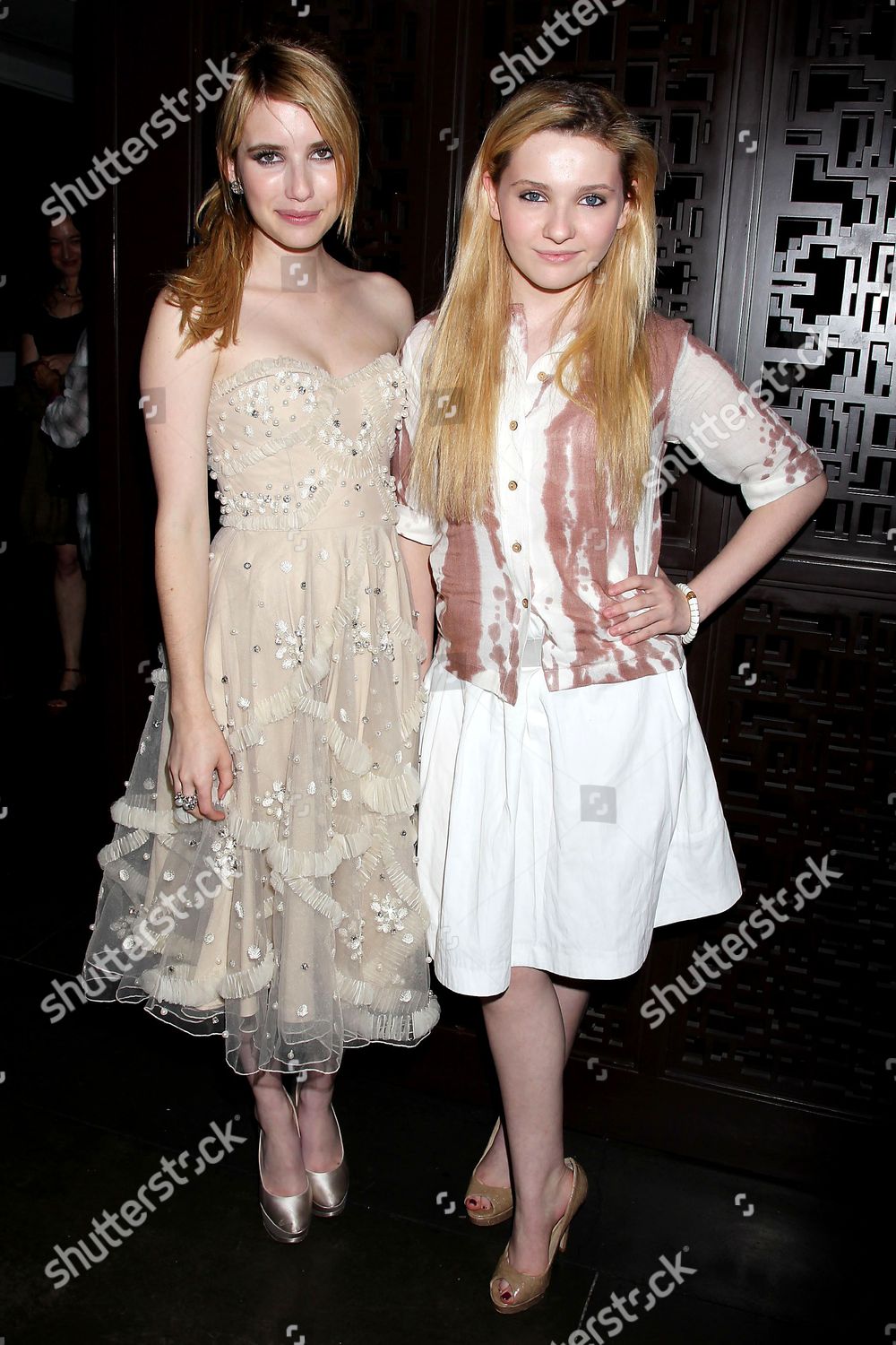 Emma Roberts Abigail Breslin Editorial Stock Photo - Stock Image ...
