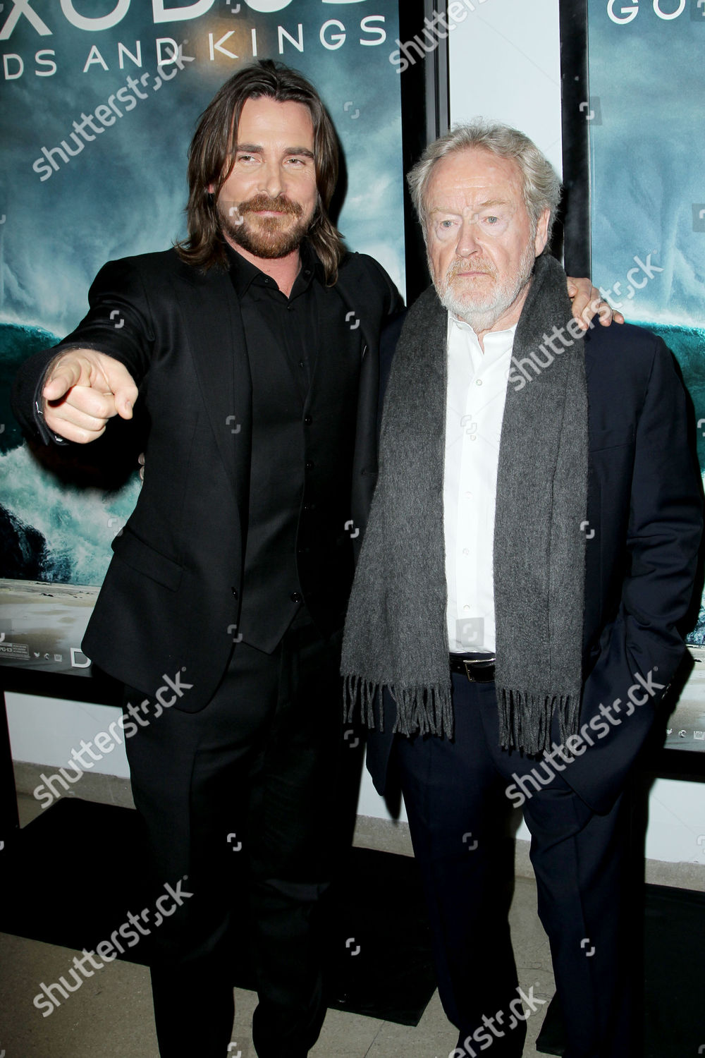 Christian Bale Ridley Scott Editorial Stock Photo - Stock Image ...