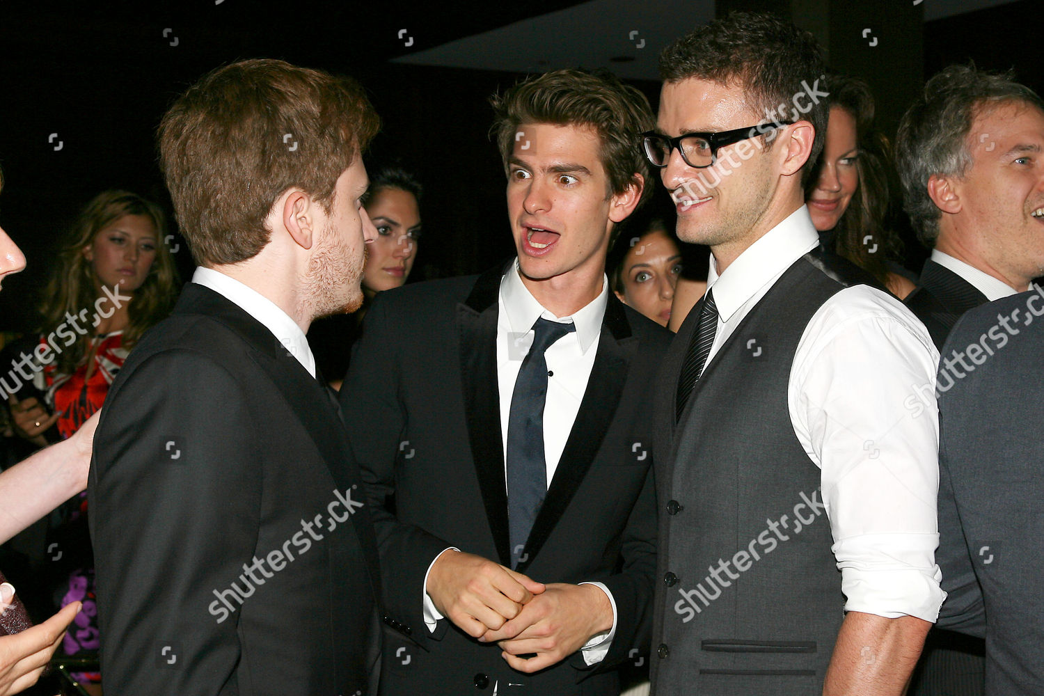 Joseph Mazzello Andrew Garfield Justin Timberlake Editorial Stock Photo ...