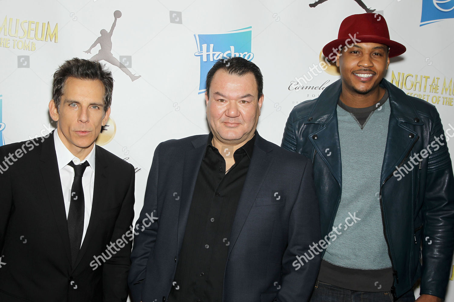 Ben Stiller Patrick Gallagher Carmelo Anthony Editorial Stock Photo ...