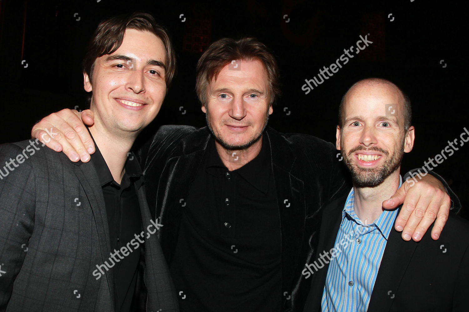 Dan Mazeau Liam Neeson David Leslie Editorial Stock Photo - Stock Image ...