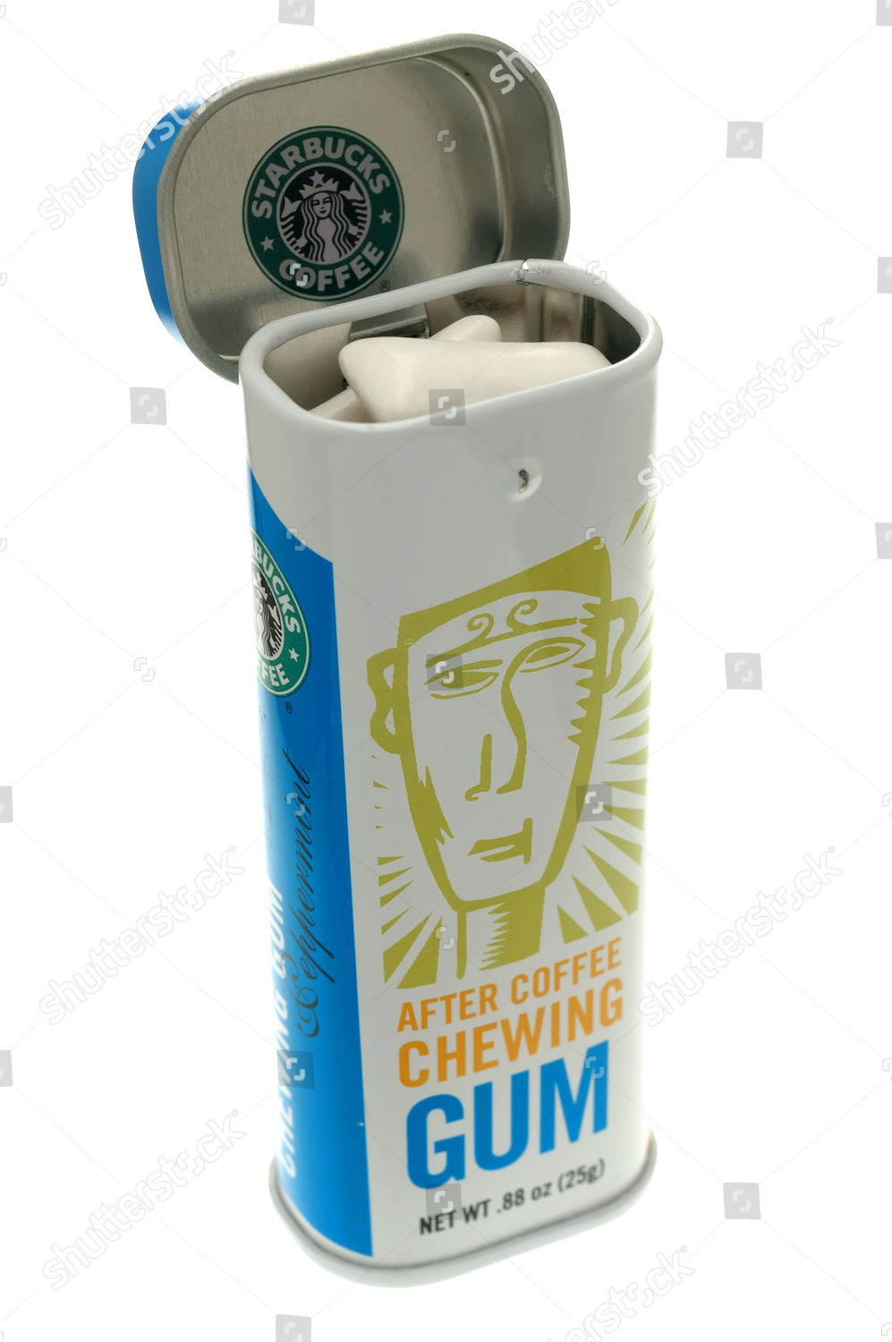 Starbucks After Coffee Chewing Gum Editorial Stock Photo - Stock Image ...