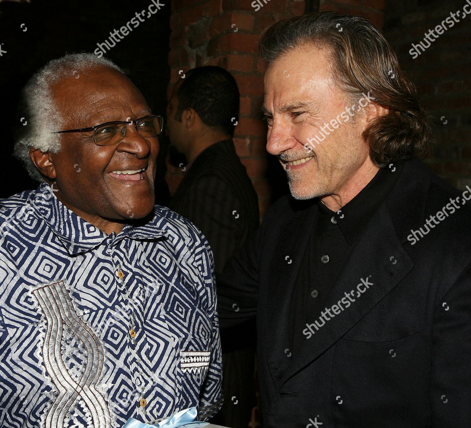 Archbishop Desmond Tutu Harvey Keitel Editorial Stock Photo - Stock ...