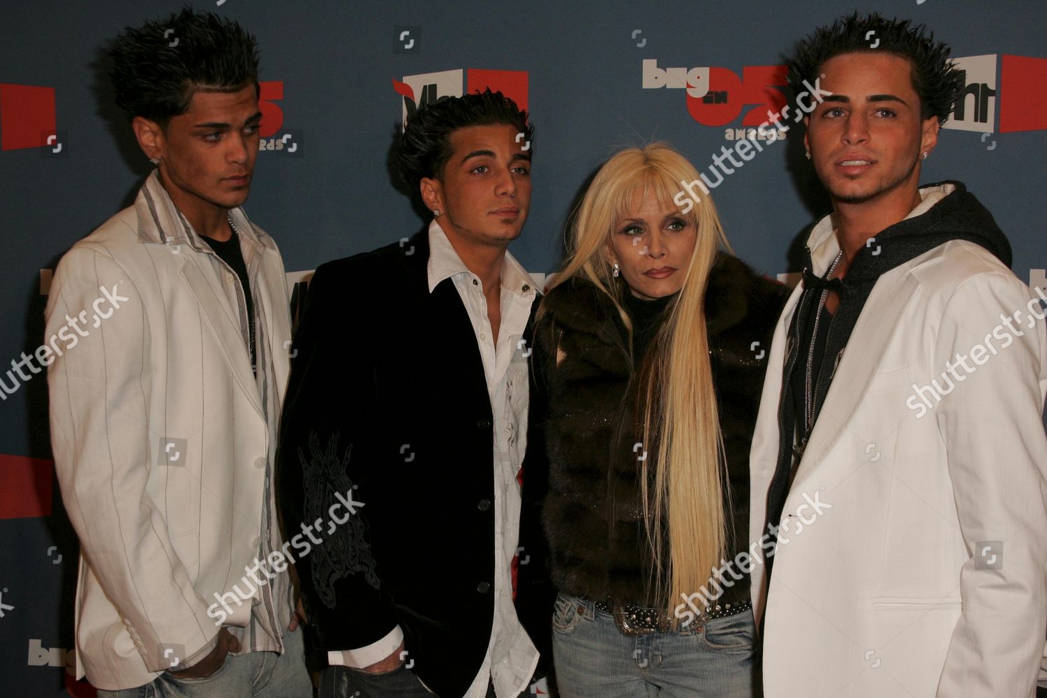Victoria Gotti Her Sons Frank John Editorial Stock Photo - Stock Image ...