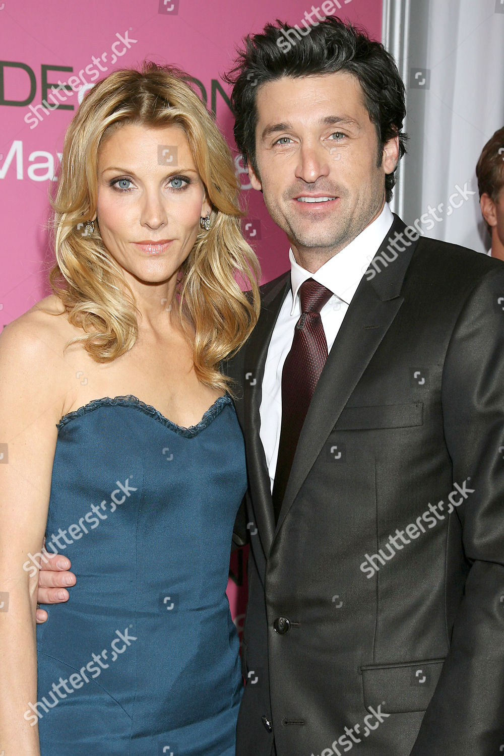 Patrick Dempsey Jill Fink Editorial Stock Photo - Stock Image ...