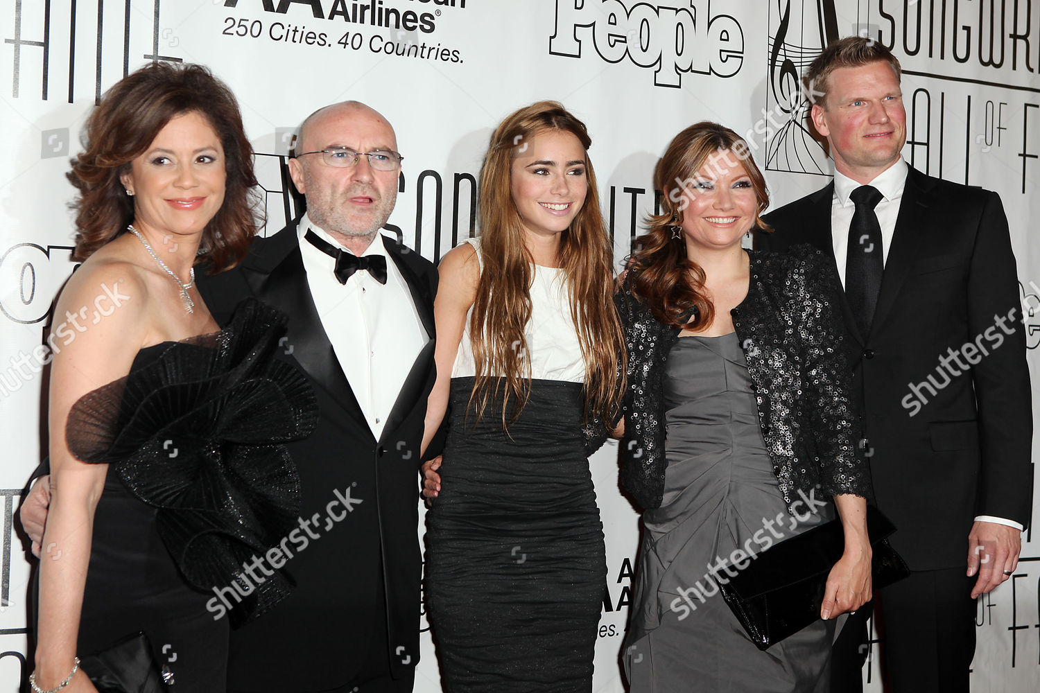 Phil Collins Family Lily Collins Joely Editorial Stock Photo - Stock ...