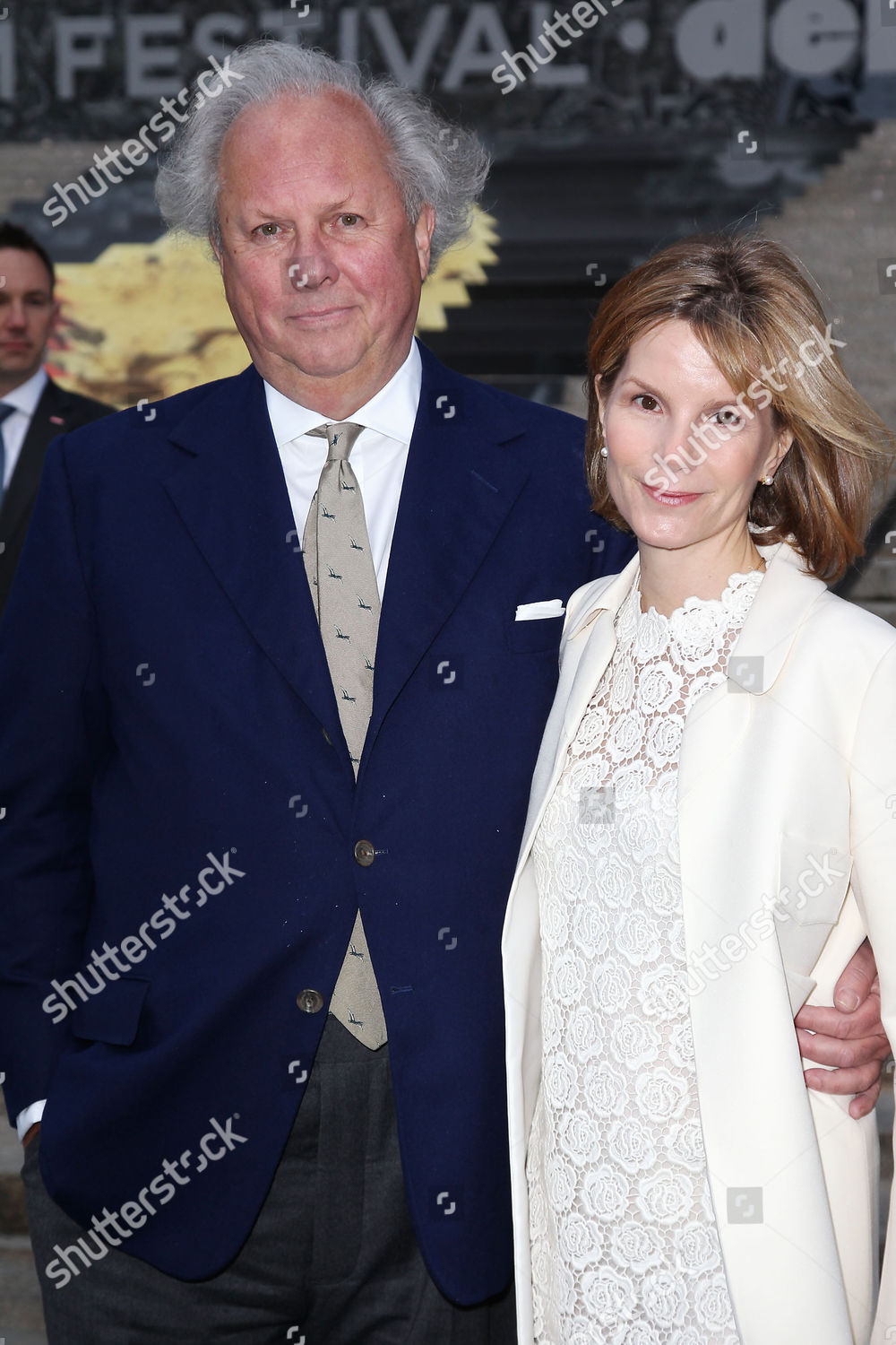 Graydon Carter Anna Scott Editorial Stock Photo - Stock Image ...