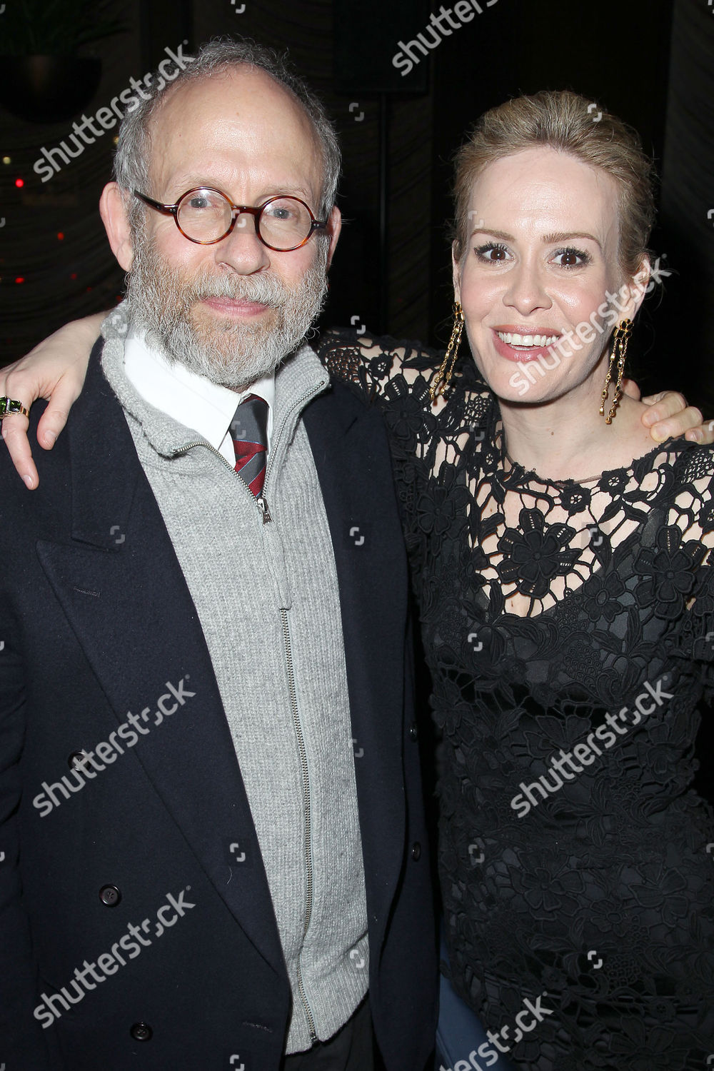 Bob Balaban Sarah Paulson Editorial Stock Photo - Stock Image ...