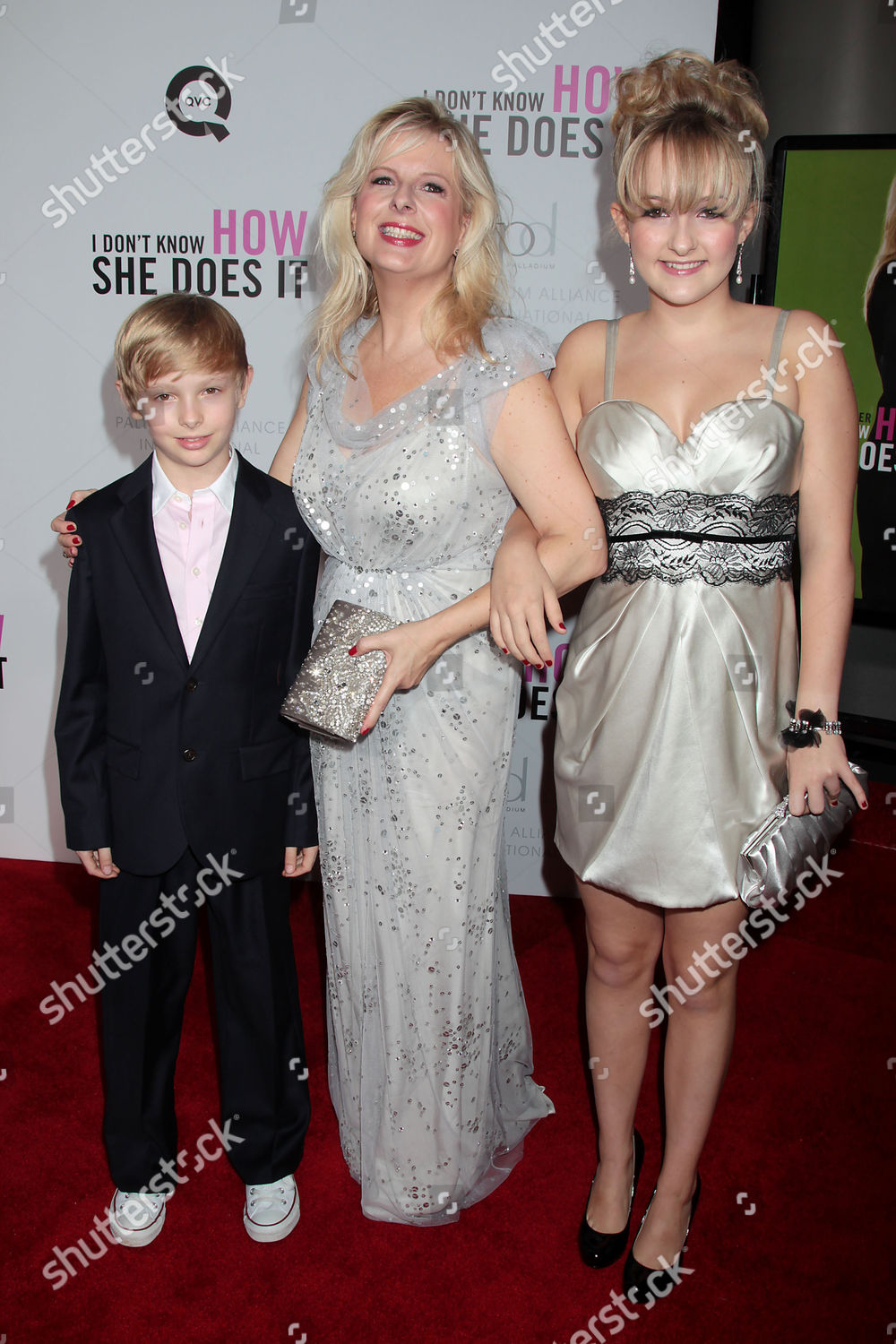 Allison Pearson Son Thomas Daughter Eveline Editorial Stock Photo ...