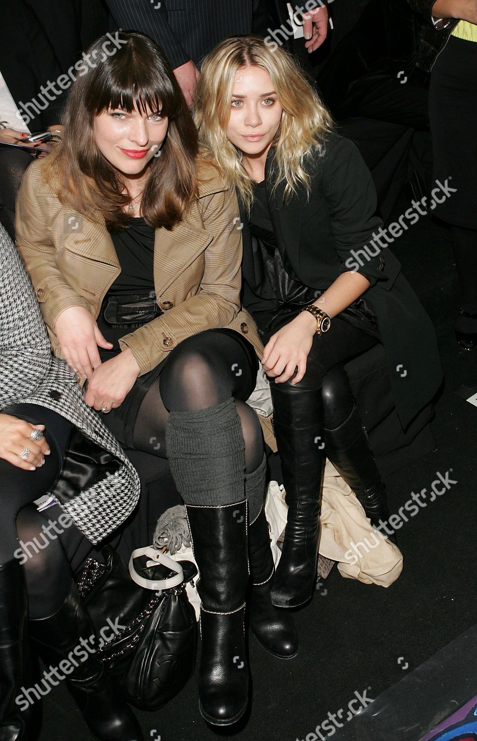 Mila Jovovich Ashley Olsen Editorial Stock Photo - Stock Image ...