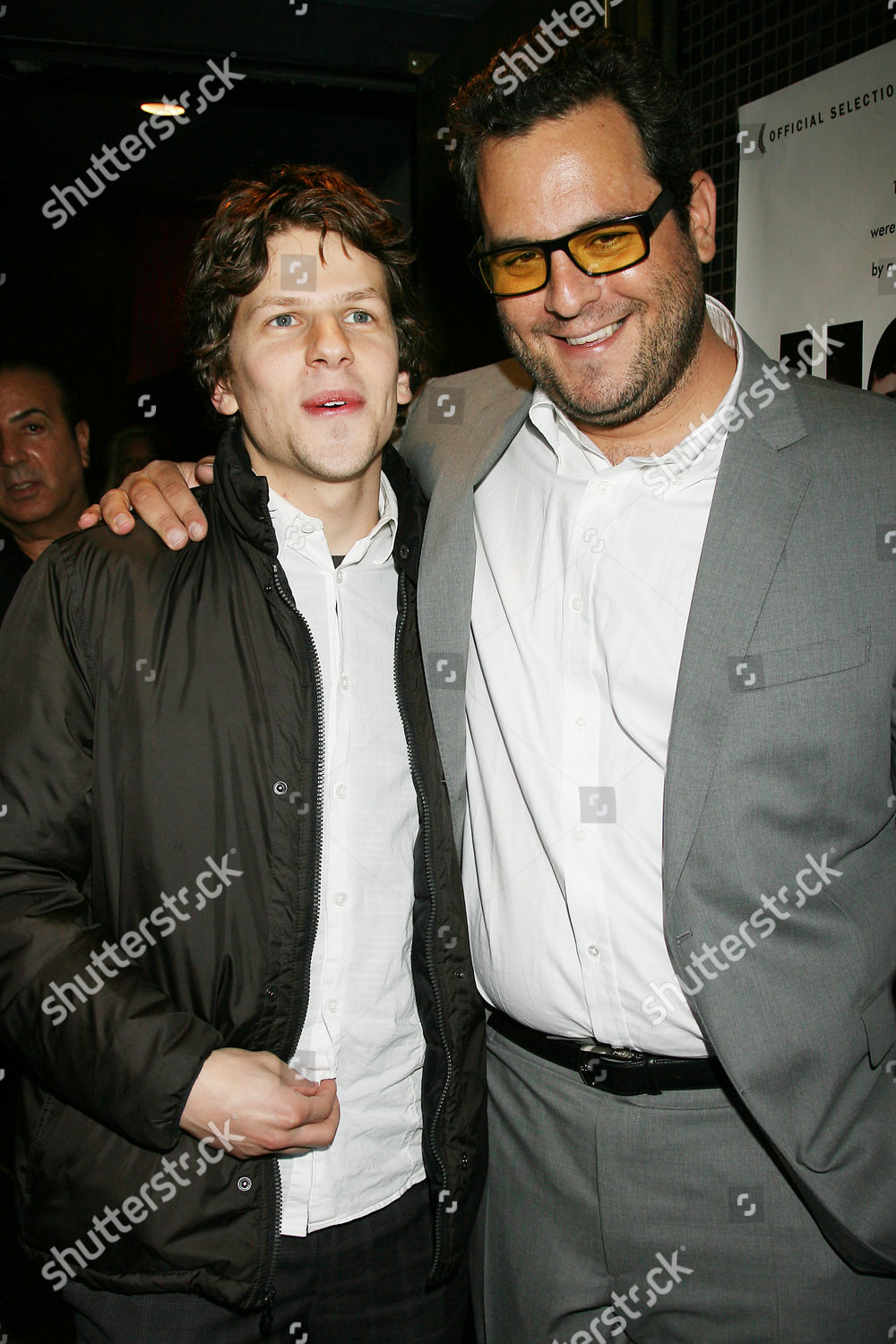 Jesse Eisenberg Kevin Asch Director Editorial Stock Photo - Stock Image ...