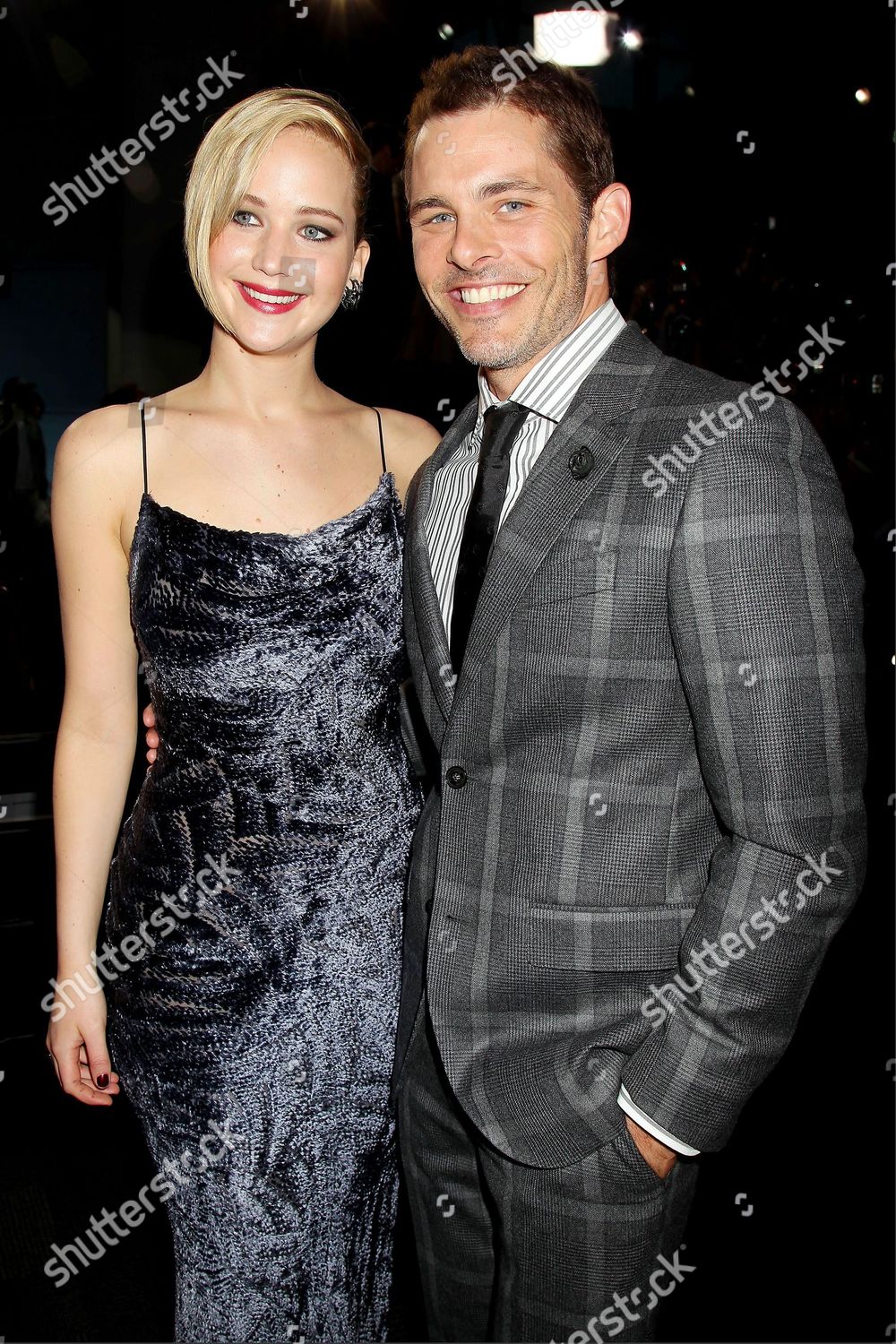 Jennifer Lawrence James Marsden Editorial Stock Photo - Stock Image ...