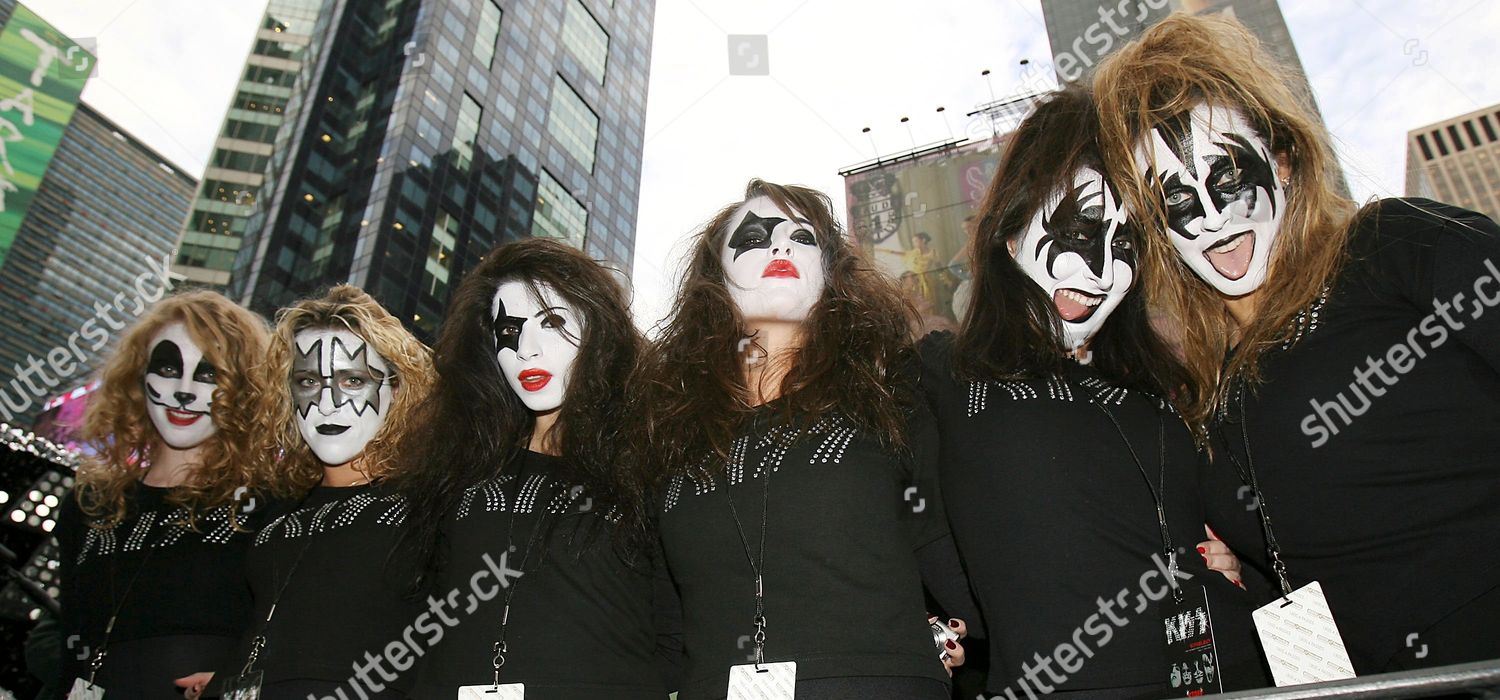 Kiss Fans Kiss Make Their Way Editorial Stock Photo - Stock Image ...