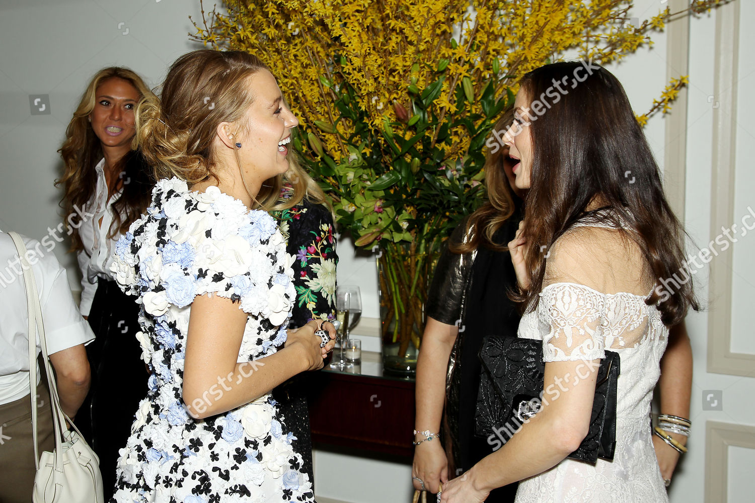 Blake Lively Georgina Chapman Editorial Stock Photo - Stock Image ...