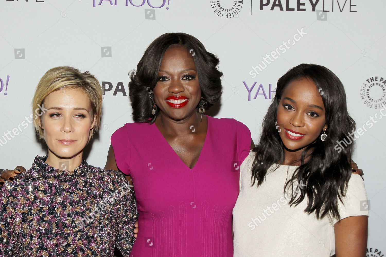 Liza Eil Viola Davis Aja Naomi Editorial Stock Photo - Stock Image ...