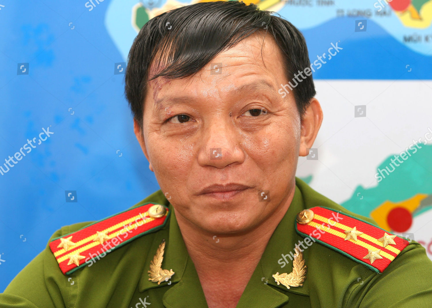 Colonel Nguyen Duc Trinh Vietnamese Police Editorial Stock Photo ...
