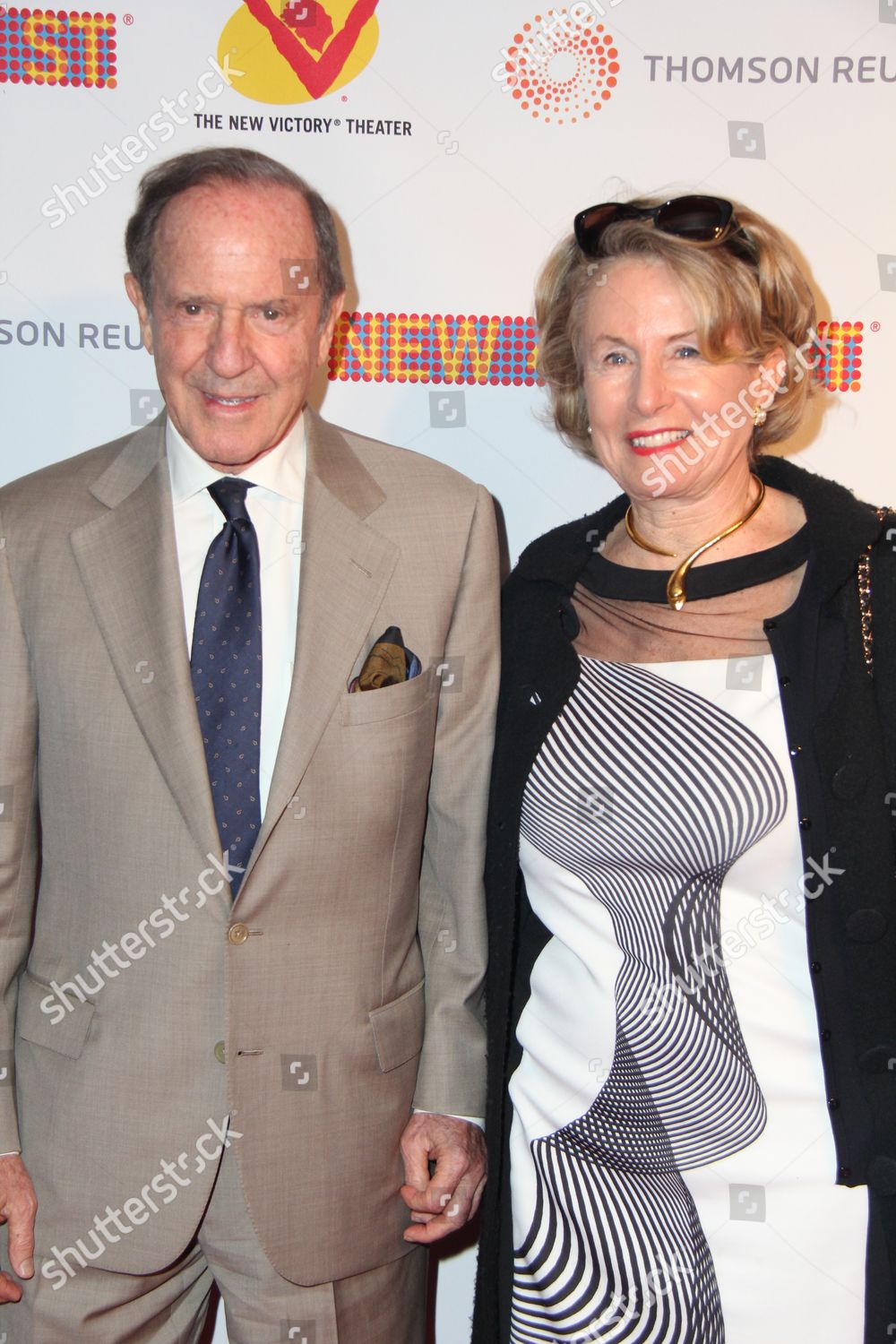 Mort Zuckerman Sonja Zuckerman Editorial Stock Photo - Stock Image ...