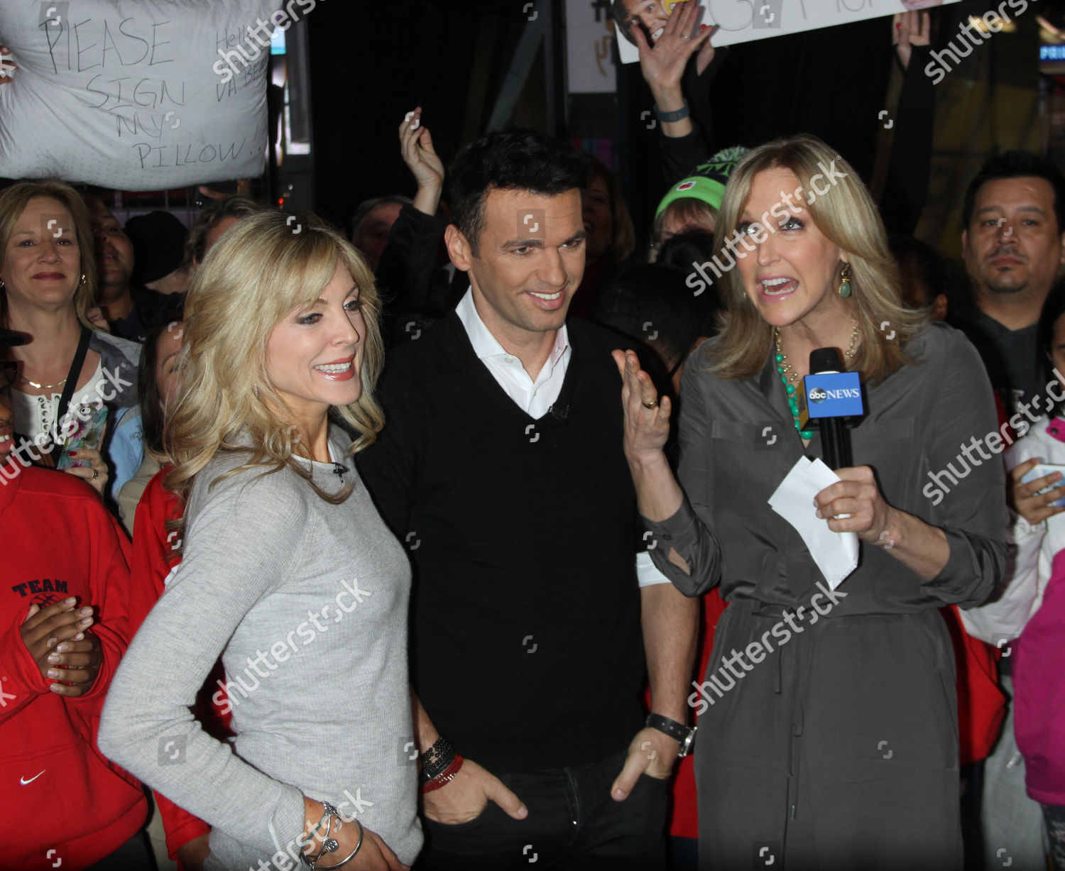 Lara Spencer Marla Maples Tony Dovolani Editorial Stock Photo - Stock ...