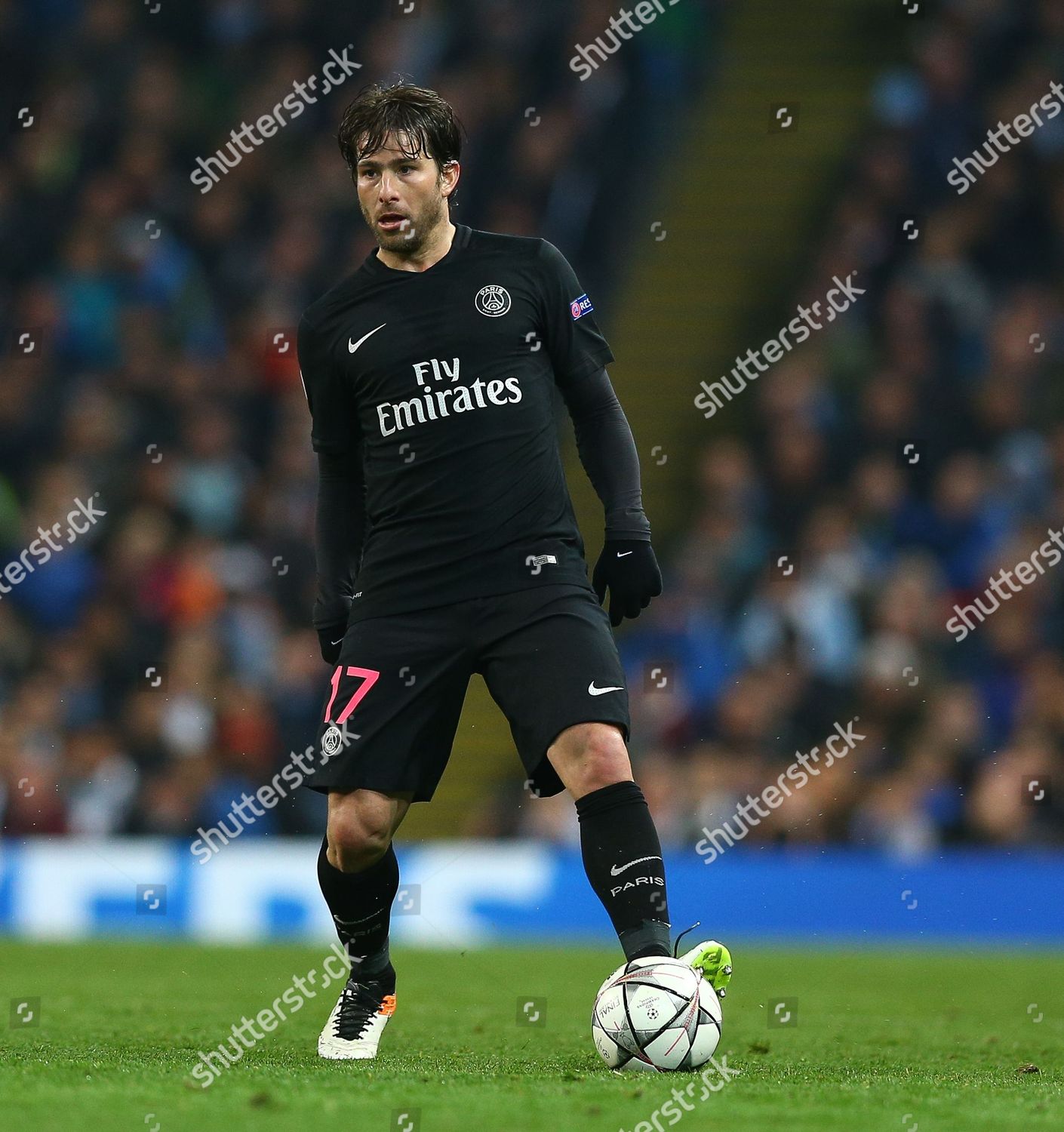 Maxwell Paris Saintgermain During Uefa Champions Editorial Stock Photo ...
