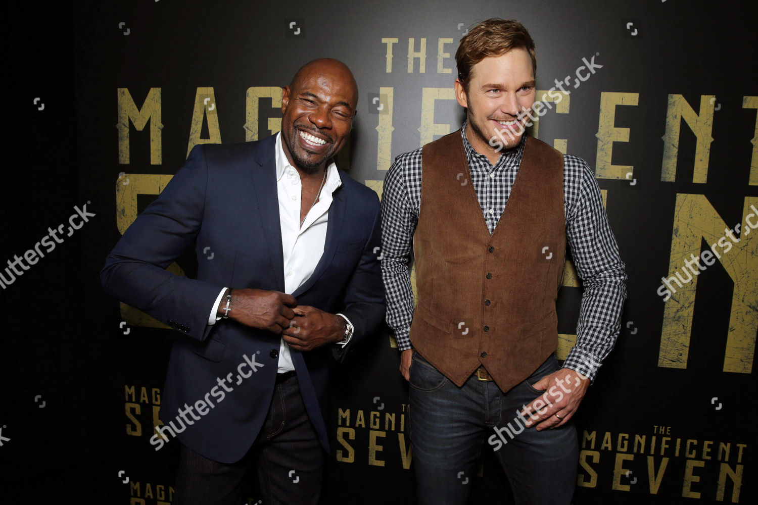 Antoine Fuqua Chris Pratt Editorial Stock Photo - Stock Image ...
