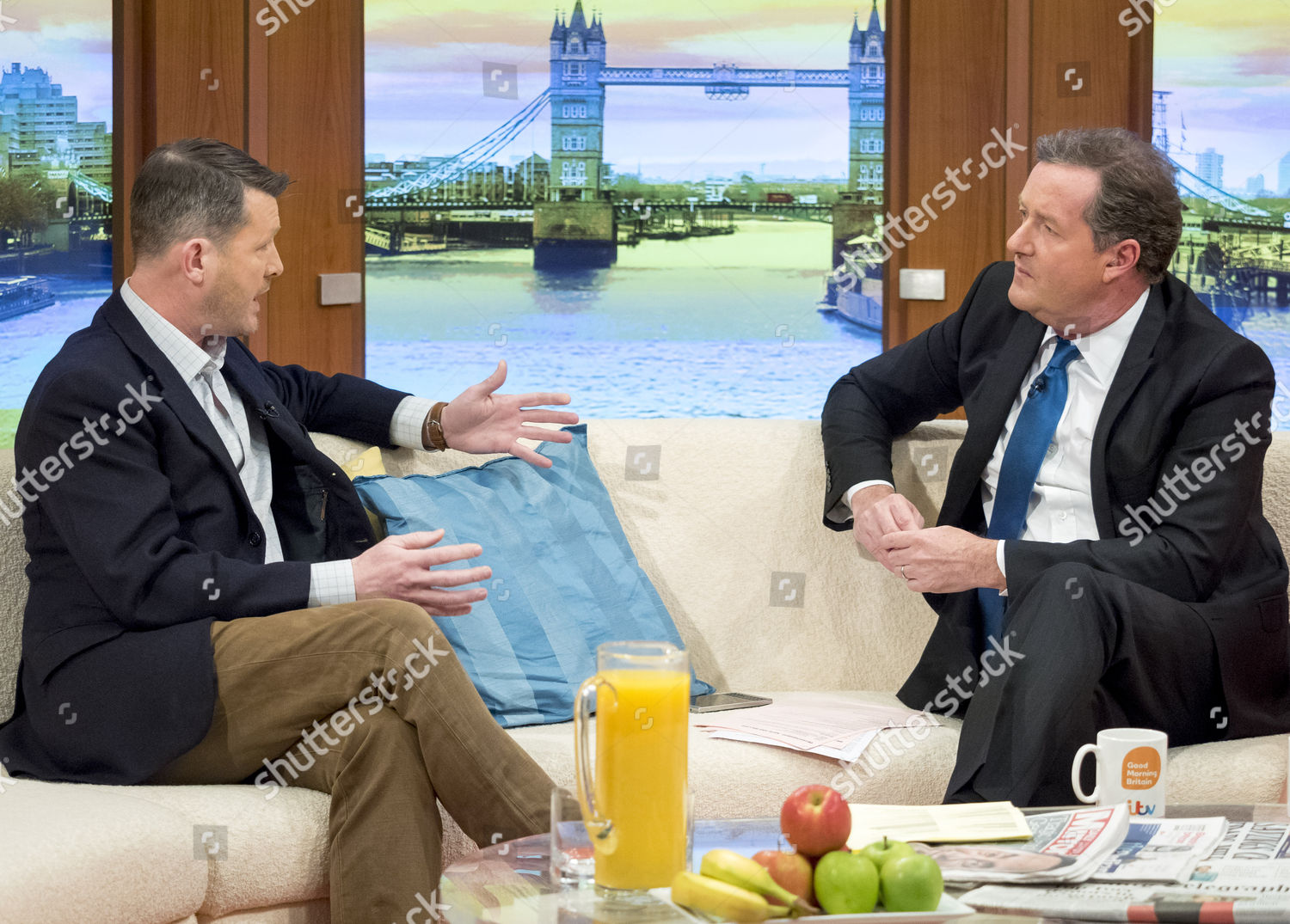 Diggory Hadoke Piers Morgan Editorial Stock Photo - Stock Image ...