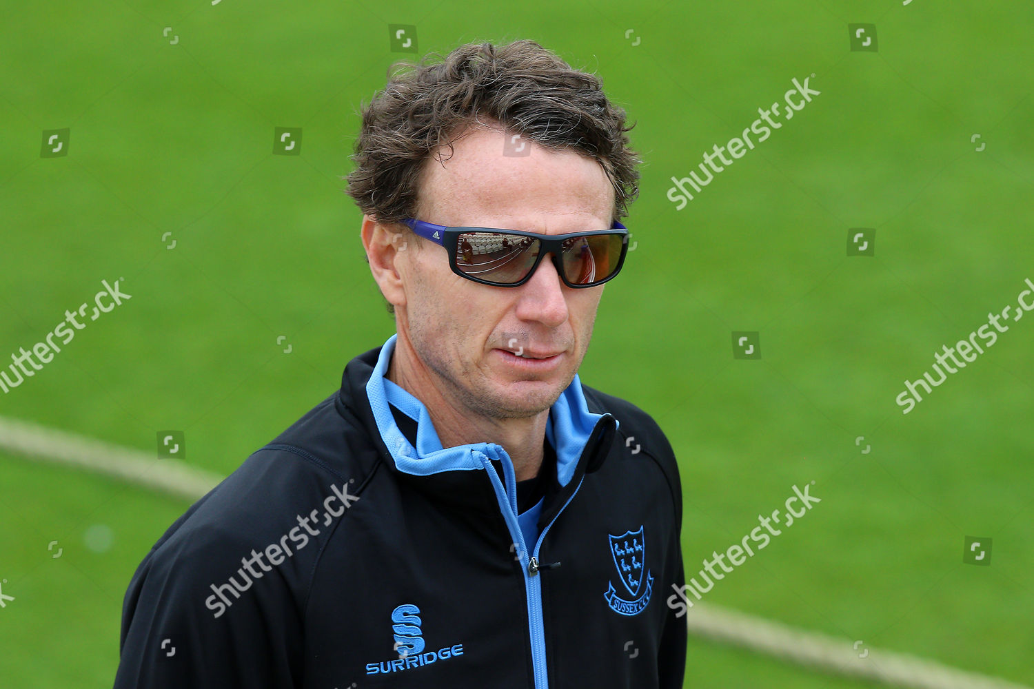 Sussex Head Coach Mark Davis During Editorial Stock Photo - Stock Image ...