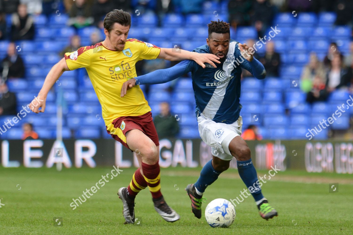 Birmingham City Midfielder Jacques Maghoma Takes Editorial Stock Photo ...