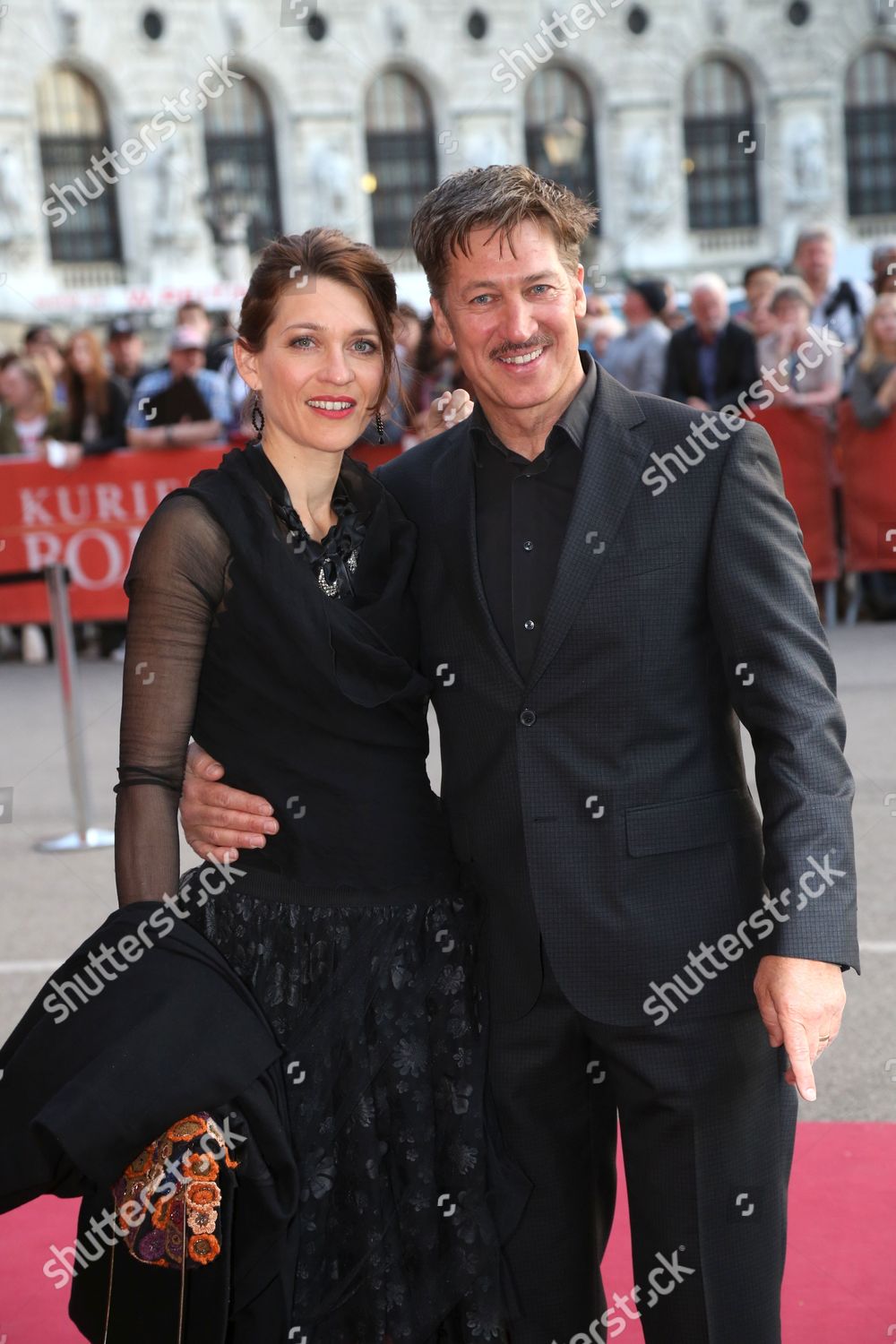 Tobias Moretti Wife Julia Editorial Stock Photo - Stock Image ...
