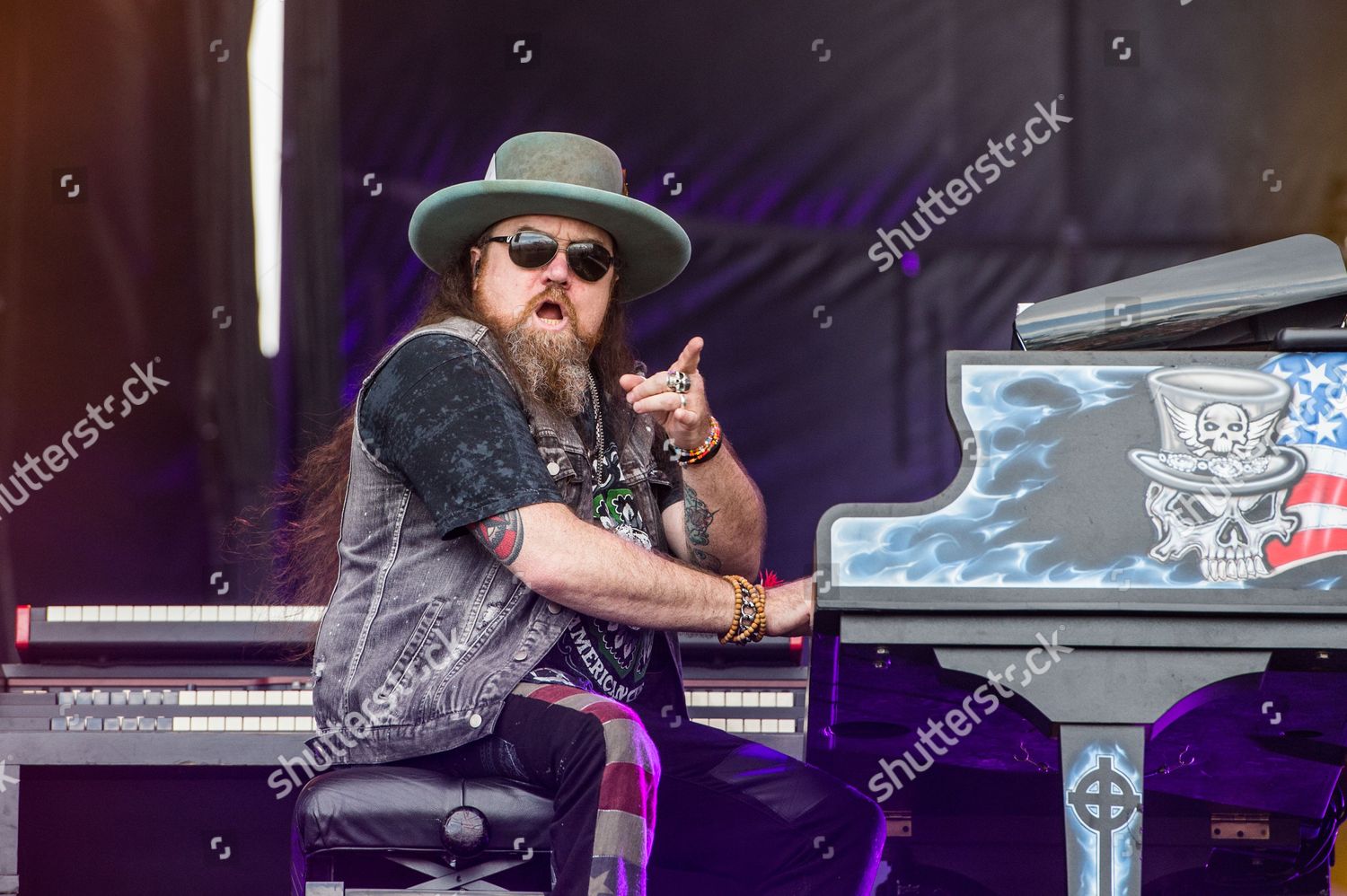 Lynyrd Skynyrd Peter Keys Editorial Stock Photo - Stock Image ...