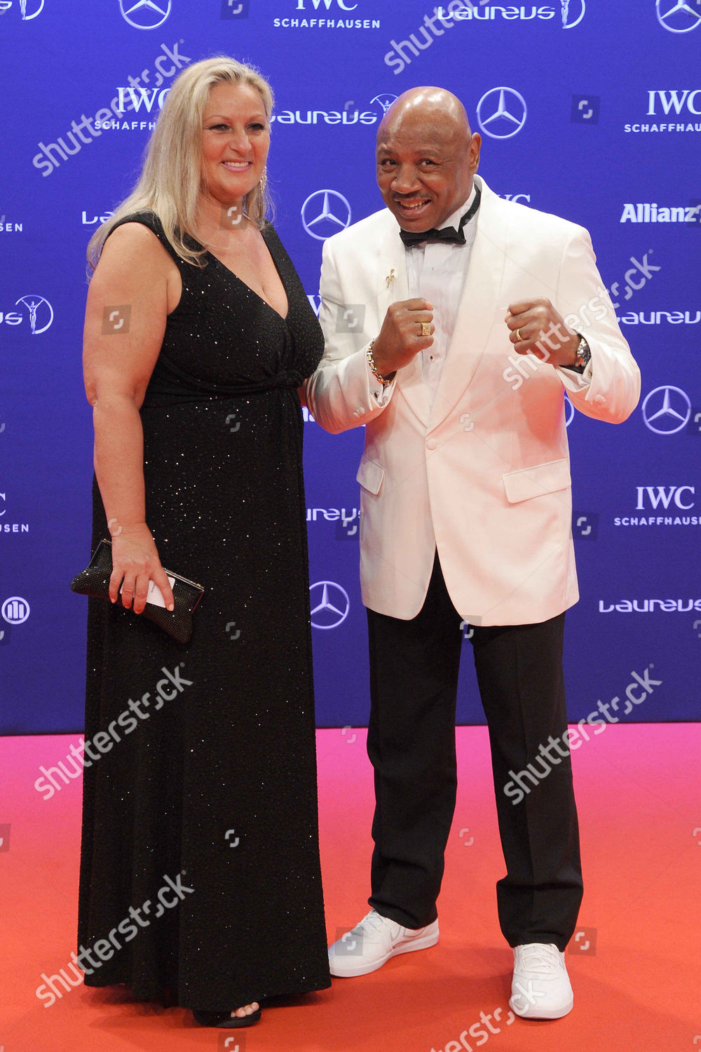 Marvin Hagler Wife Kay Guarrera Editorial Stock Photo - Stock Image ...