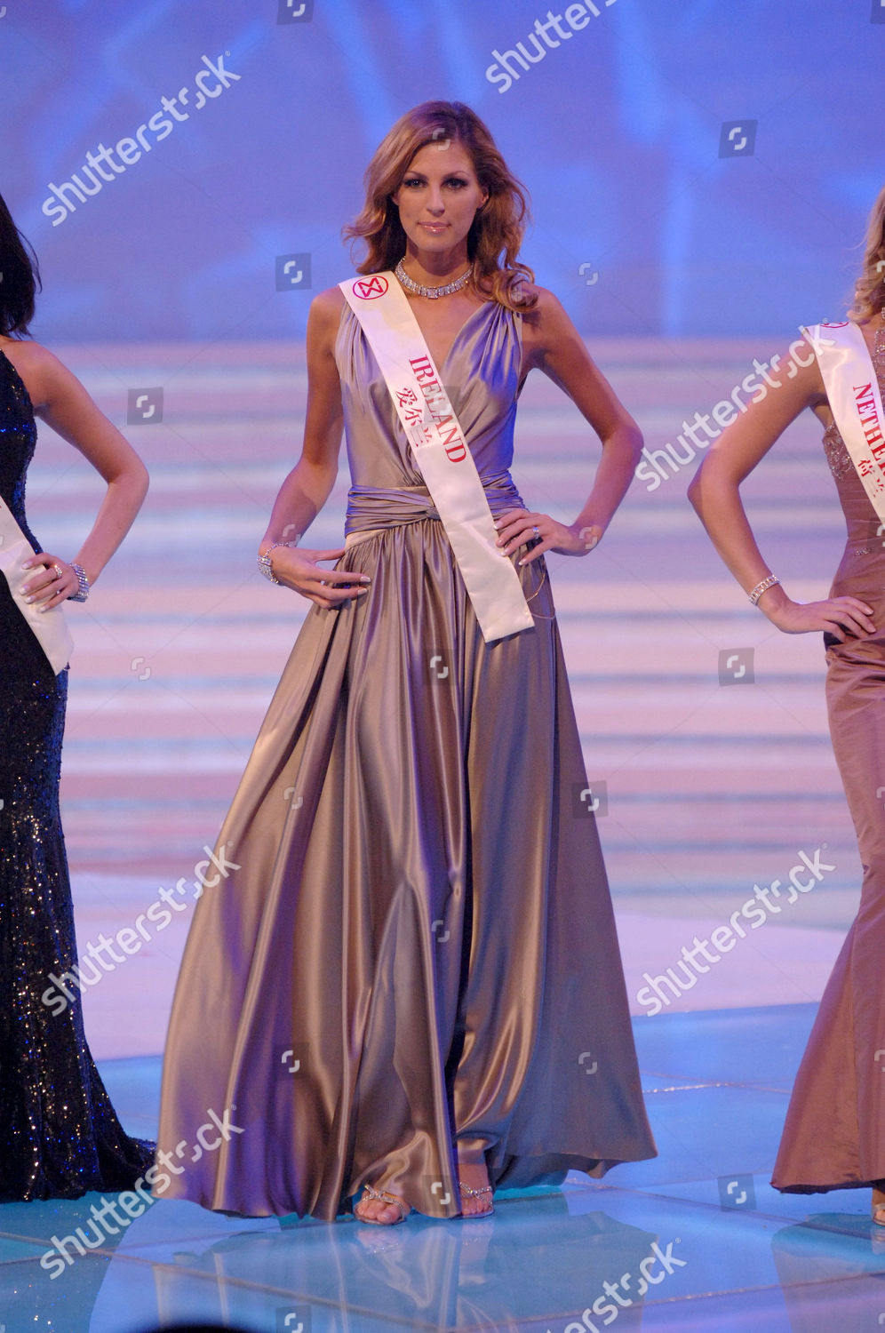 Miss World Contestant Aoife Cogan Ireland Editorial Stock Photo - Stock ...