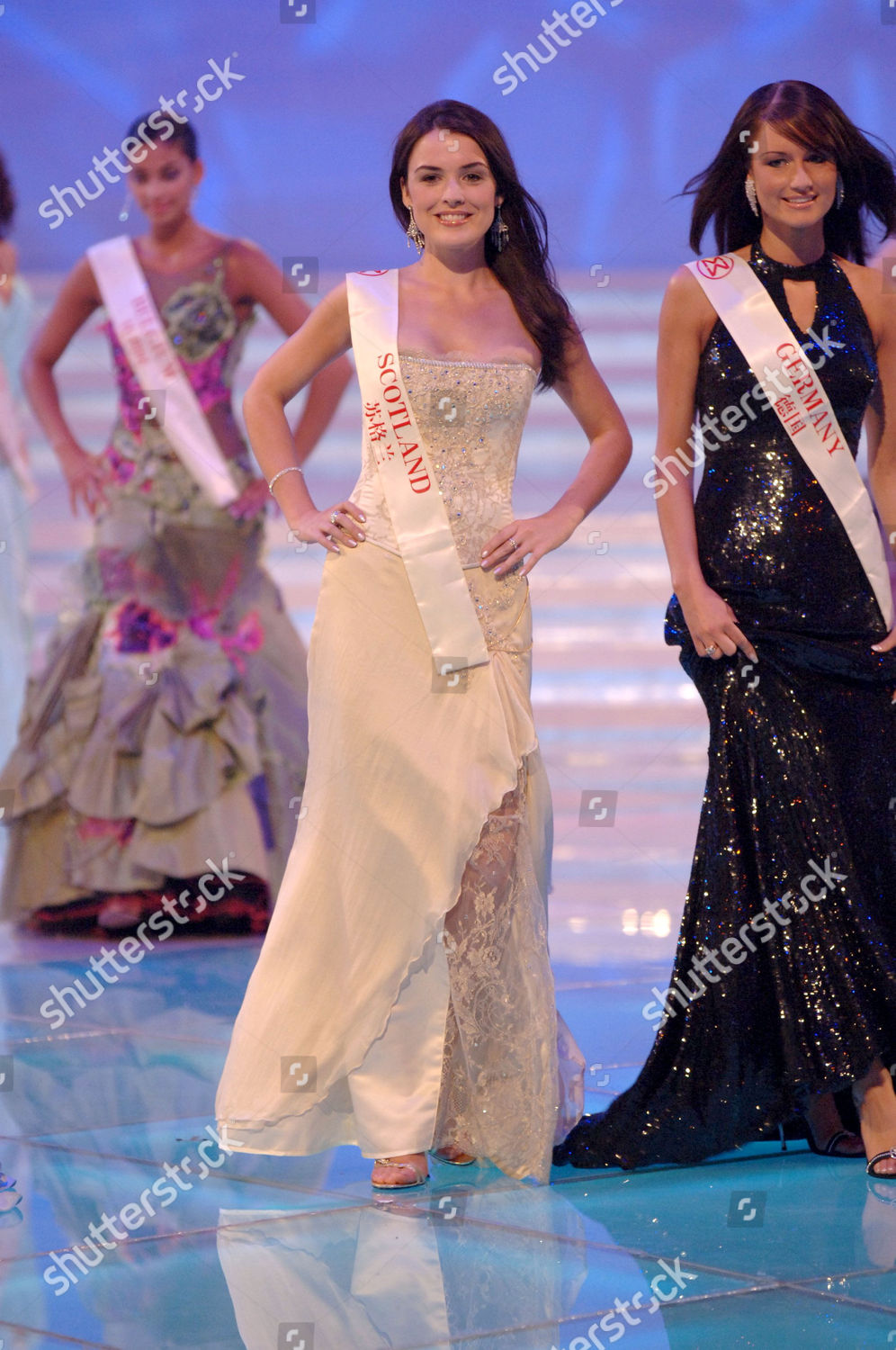 Miss World Contestant Aisling Friel Scotland Editorial Stock Photo ...