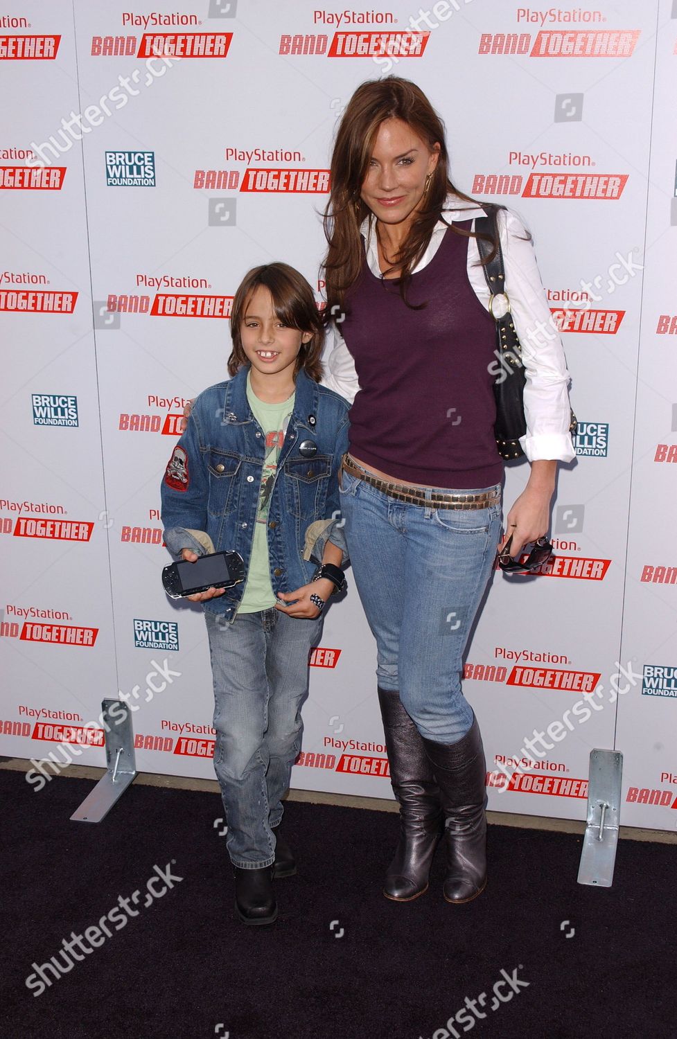 Krista Allen Son Jacob Nolan Moritt Editorial Stock Photo - Stock Image ...