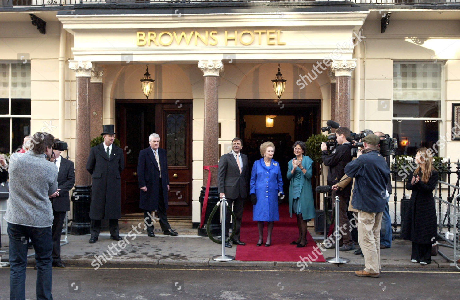 Rocco Forte Margaret Thatcher Ogla Polizzi Editorial Stock Photo ...