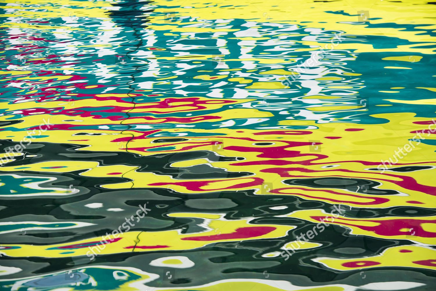 Colorful Reflection On Water Editorial Stock Photo - Stock Image ...